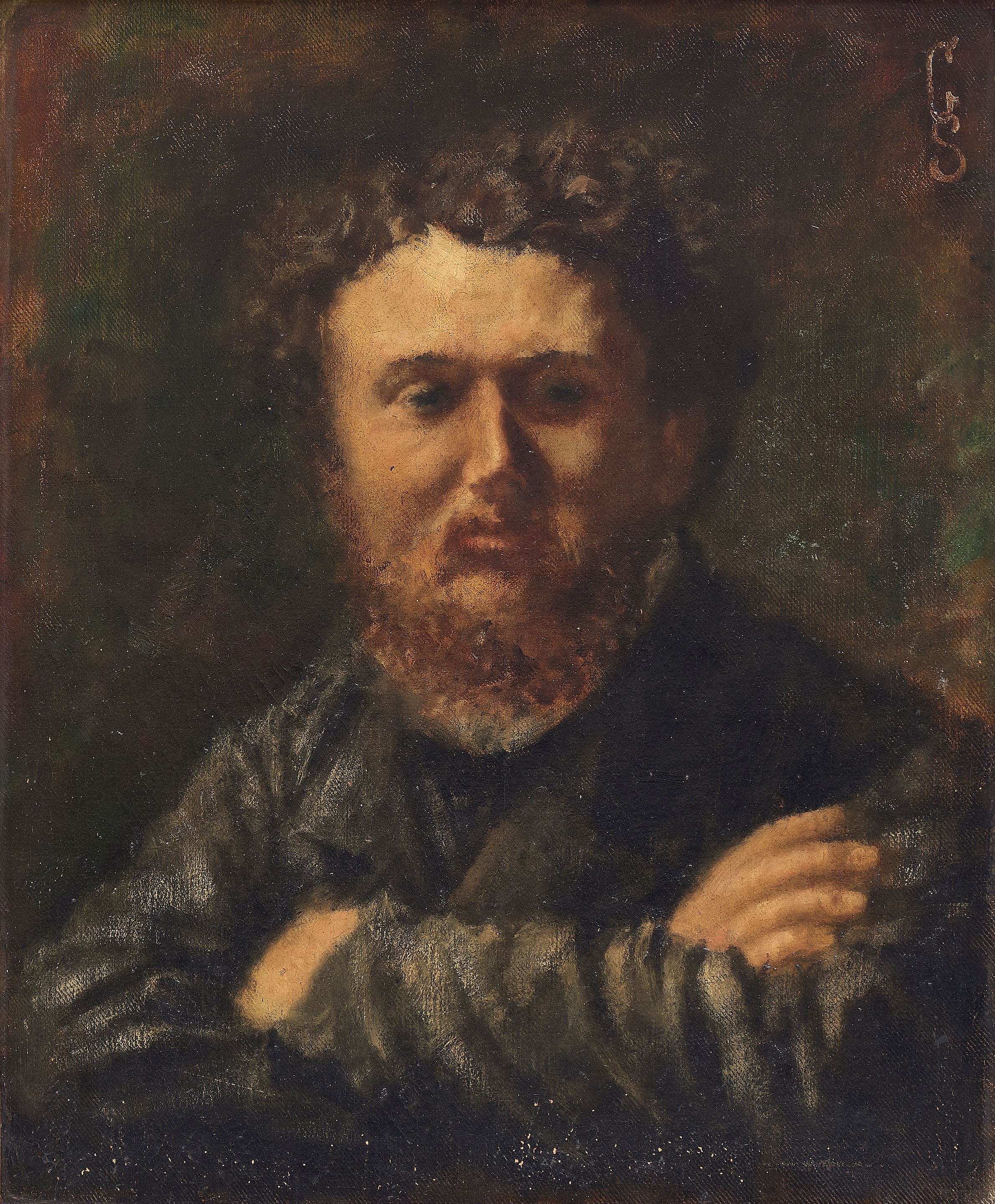 Bonhams : Giovanni Segantini (Italian, 1858-1899) Portrait of Ercole ...