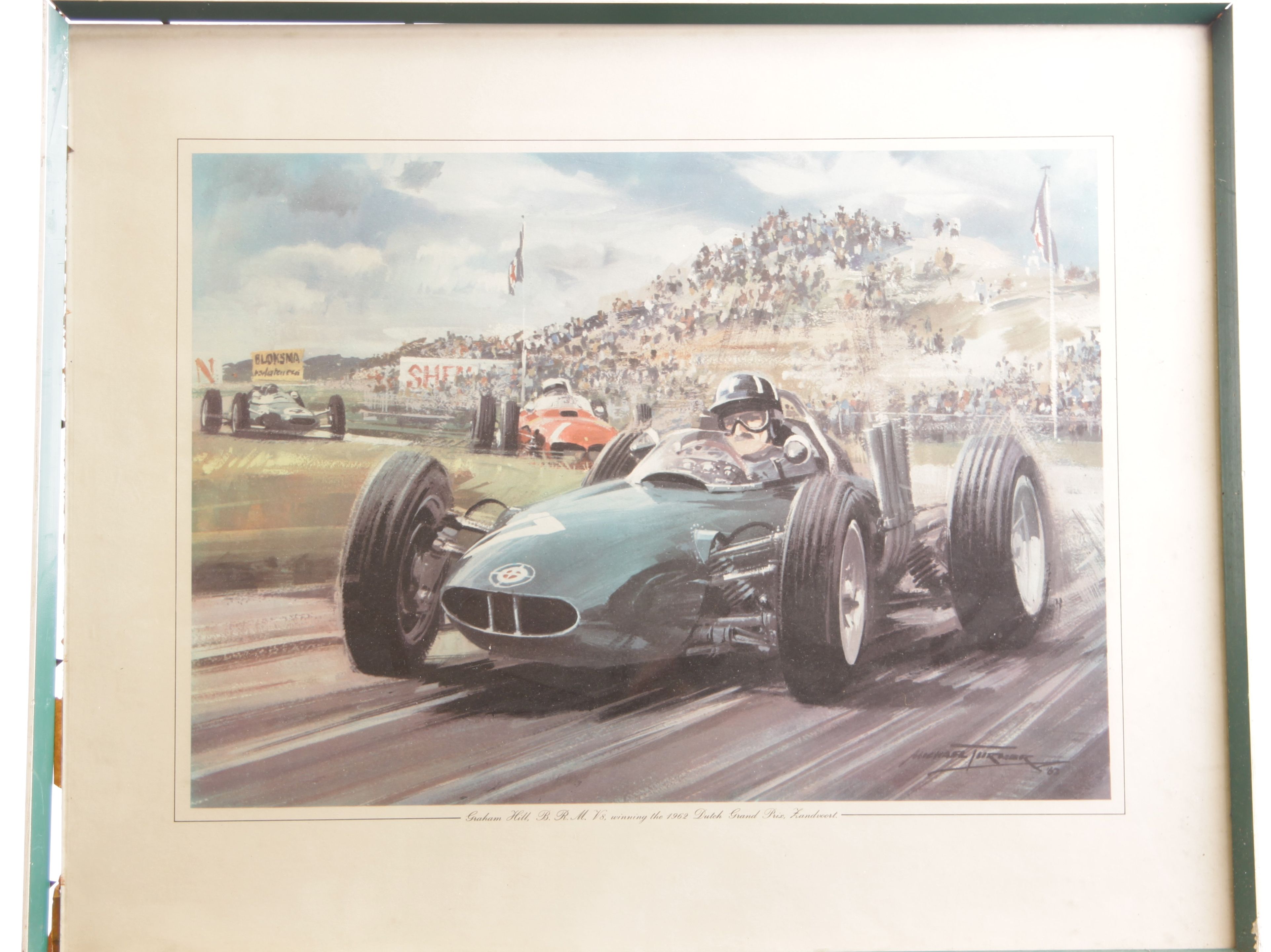 Bonhams Cars : Assorted framed prints and posters, ((Qty))