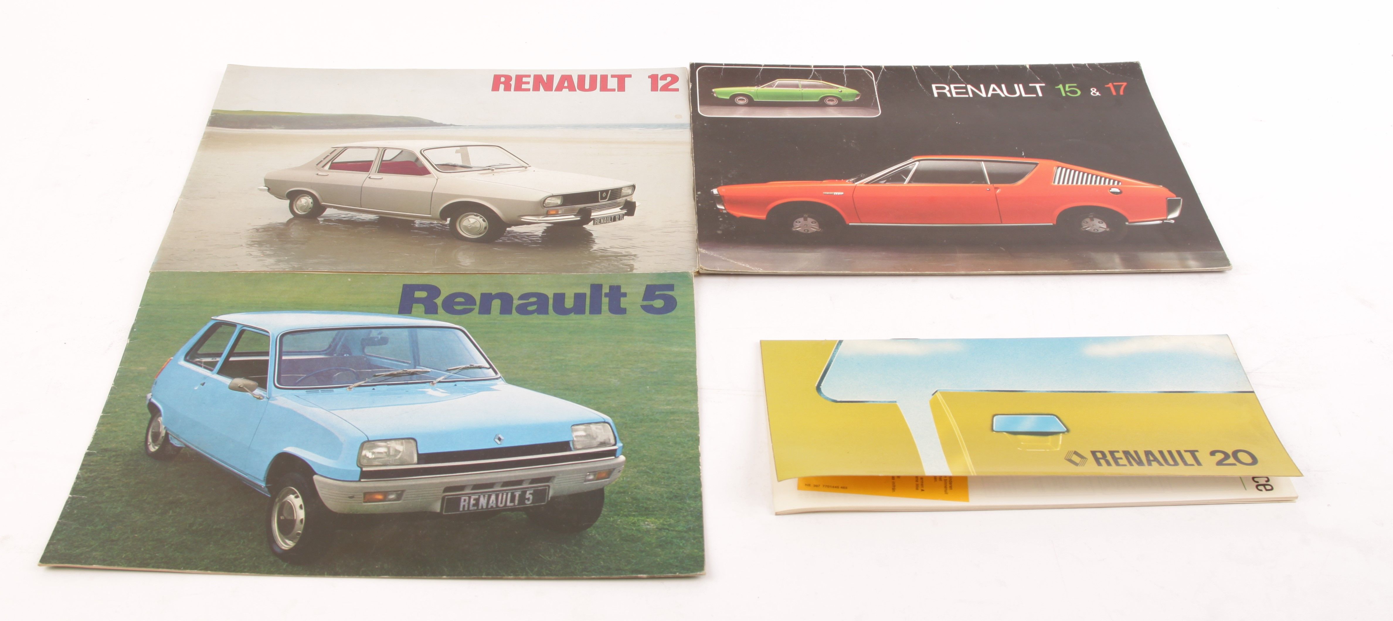 Bonhams Cars : Renault sales brochures, post War, ((Qty))
