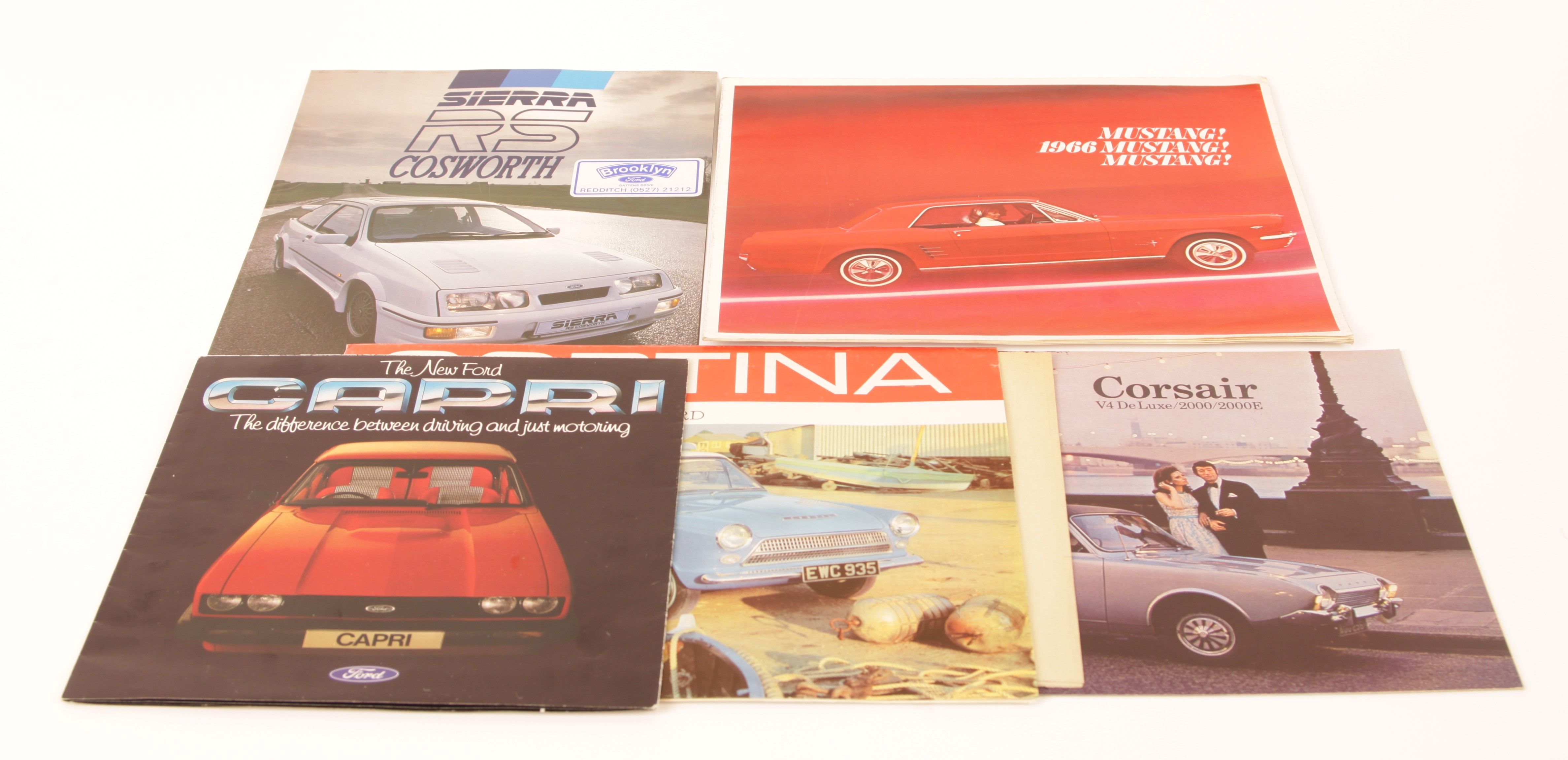 Bonhams Cars : A quantity of Ford sales brochures and ephemera, post ...