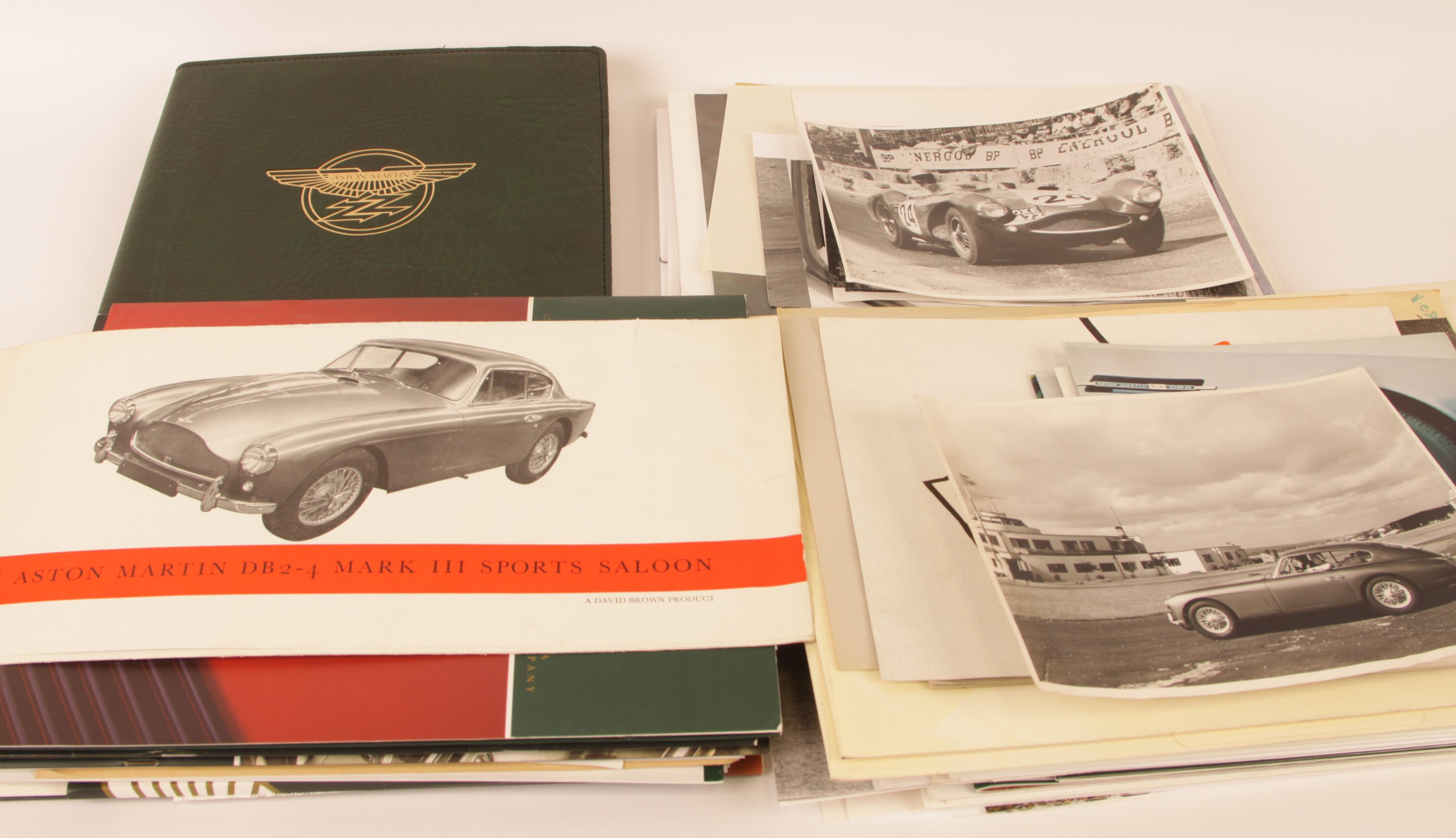 Bonhams Cars : Assorted Aston Martin sales brochures and ephemera, ((Qty))