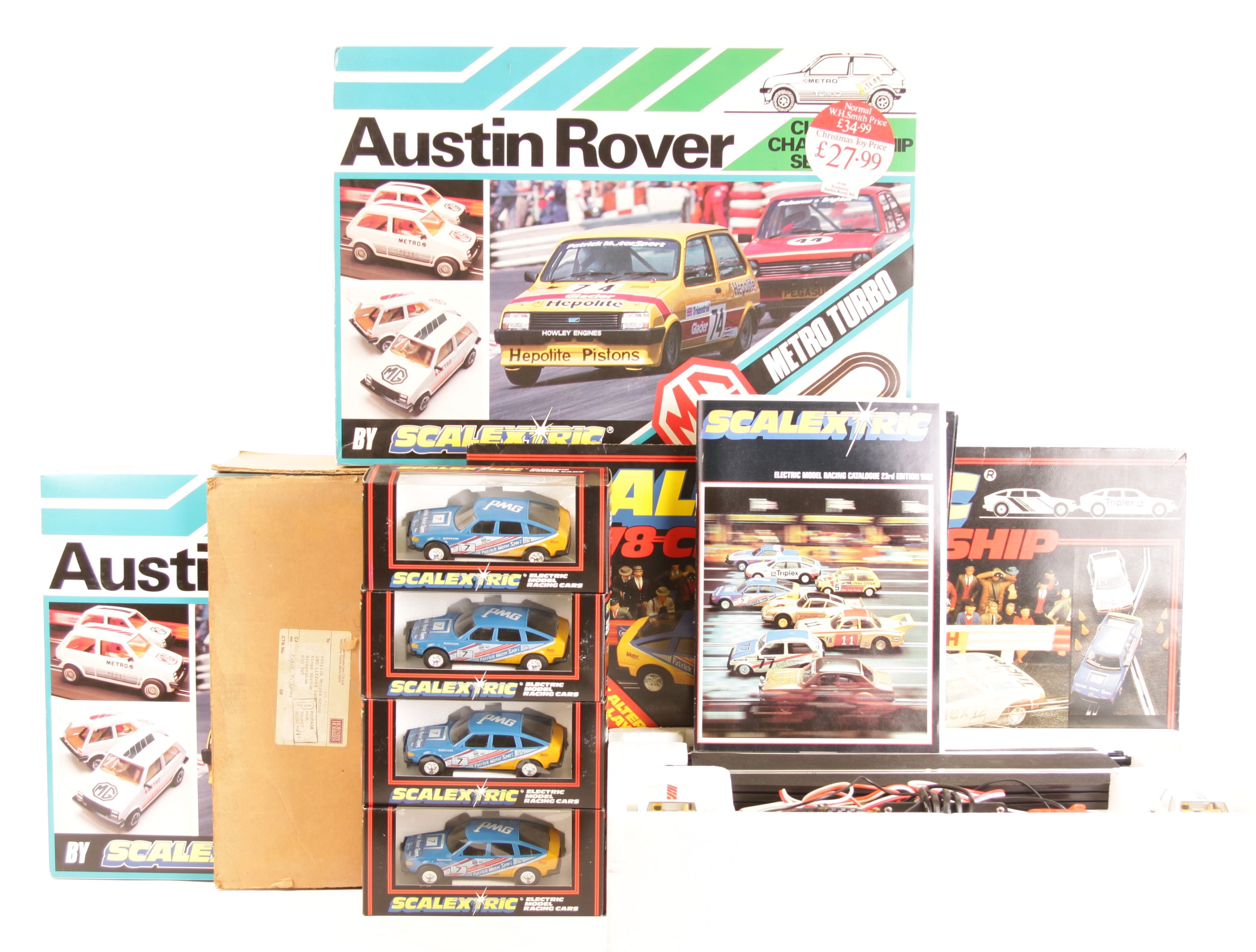 Bonhams Cars : Scalextric: Two boxed new/old stock 'Austin Rover Class ...