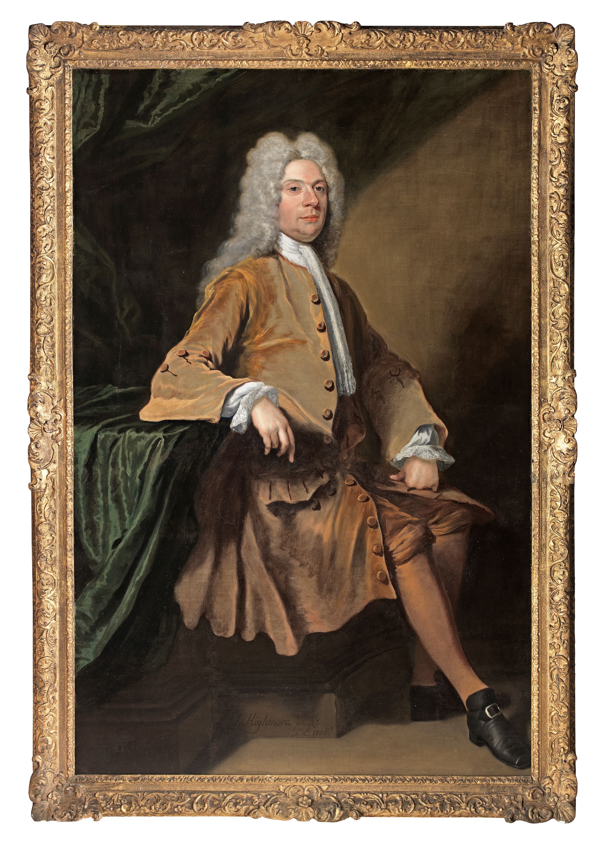 Bonhams : Joseph Highmore (London 1692-1780 Canterbury) Portrait of Sir ...