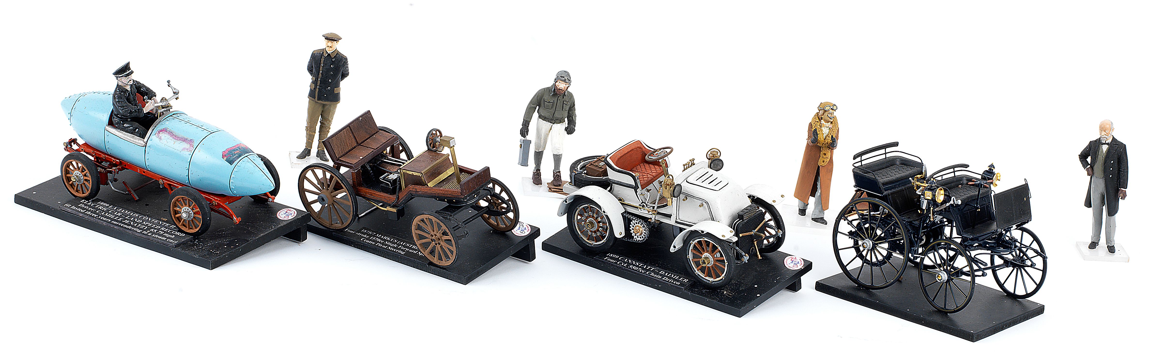 Bonhams Cars : Four small scale models of late 19th Century motor ...