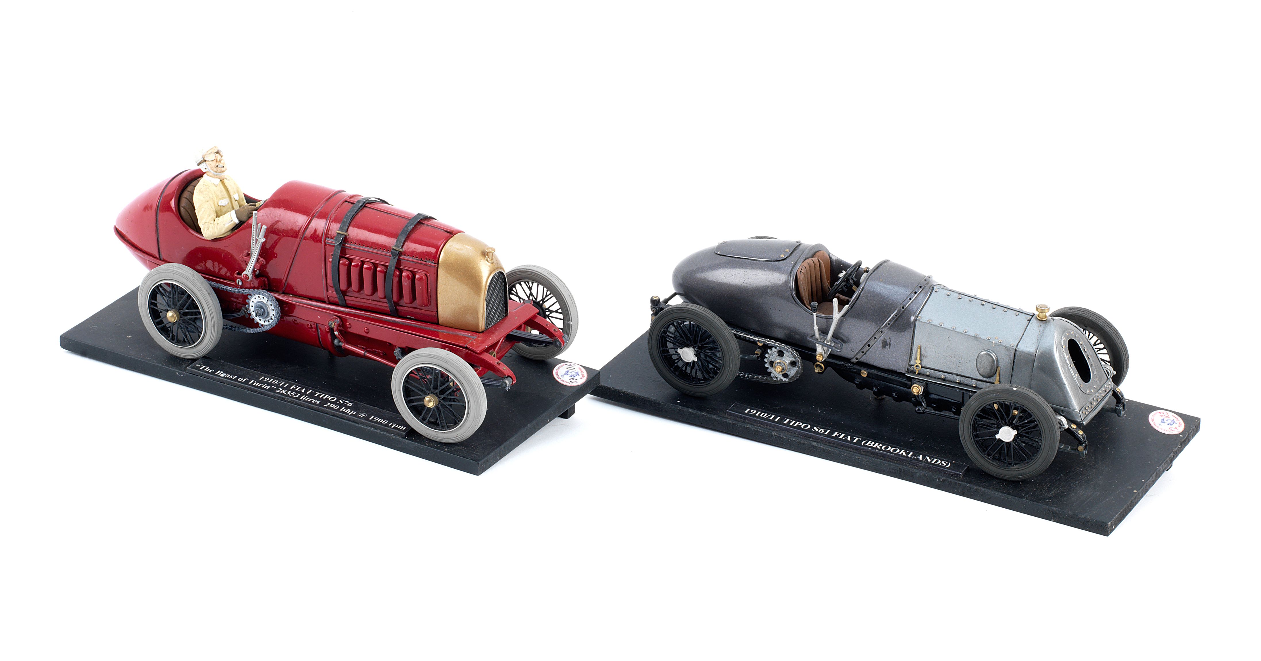 Bonhams Cars : Two scratch-built small scale models of 1910-1911 Fiat ...
