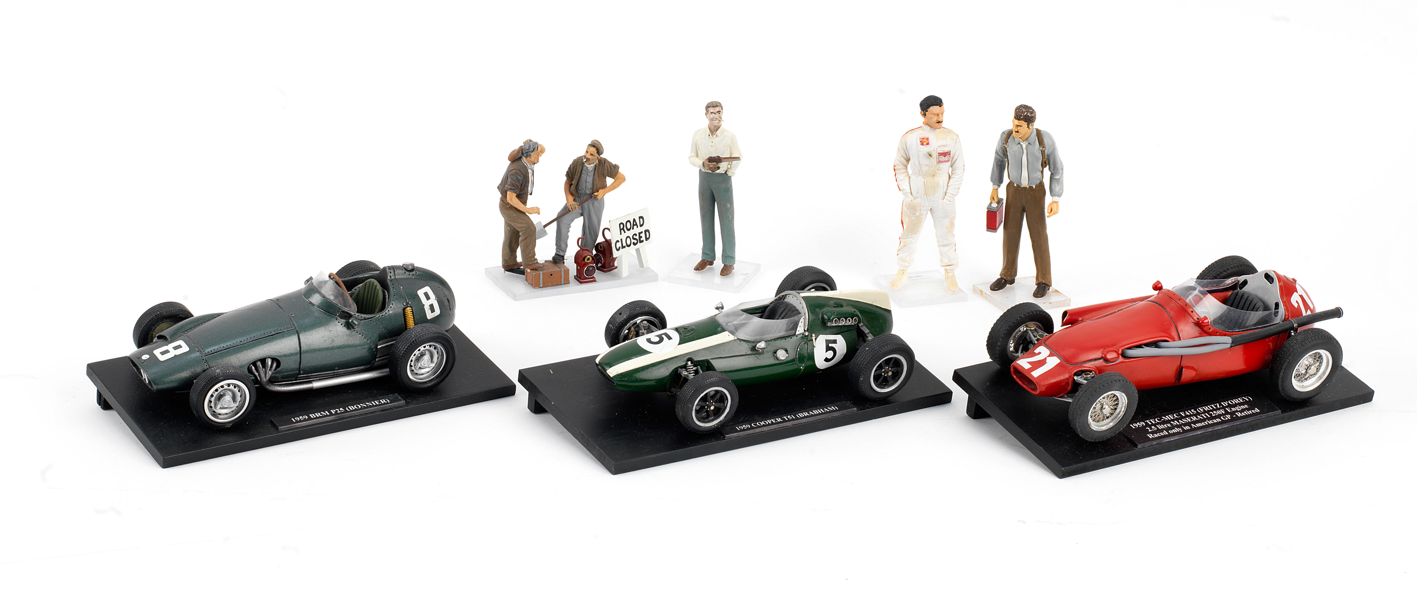 Bonhams Cars Three Small Scale Scratch Built Models Of 1959 Grand