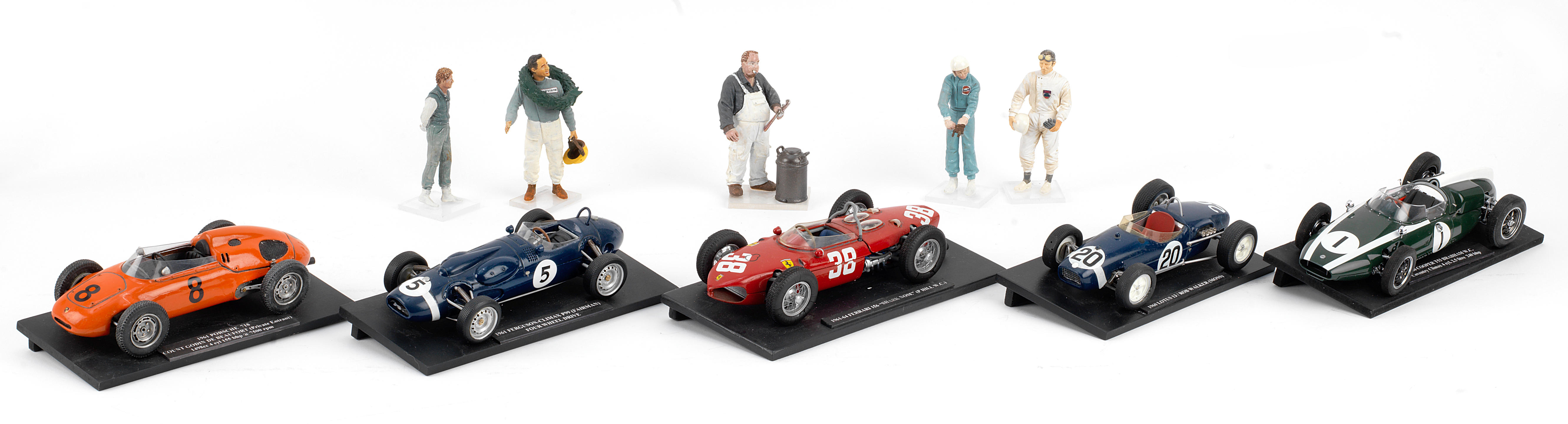 Bonhams Cars Five Scale Models Of 1960 1961 Race Cars 9