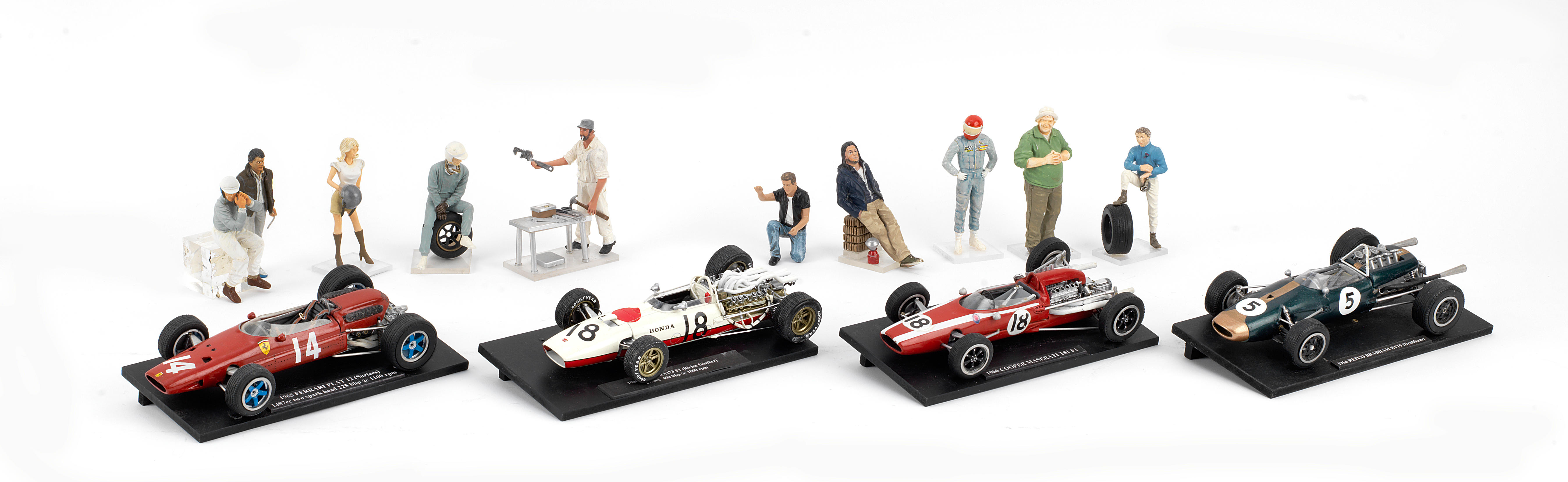 Bonhams Cars Four Small Scale Scratch Built Models Of 1965 1966 Grand
