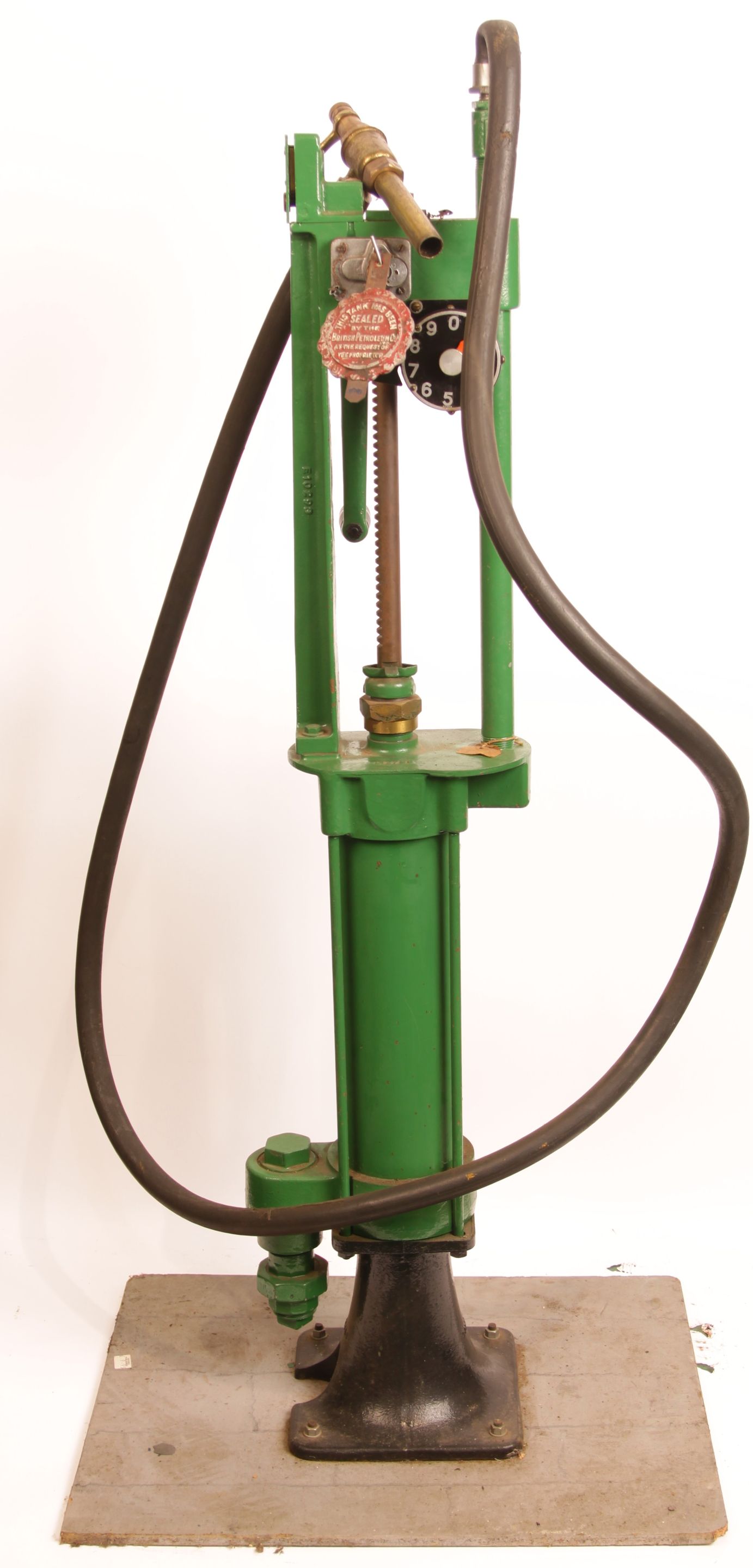 Bonhams Cars : A Wayne hand-cranked skeleton petrol pump,