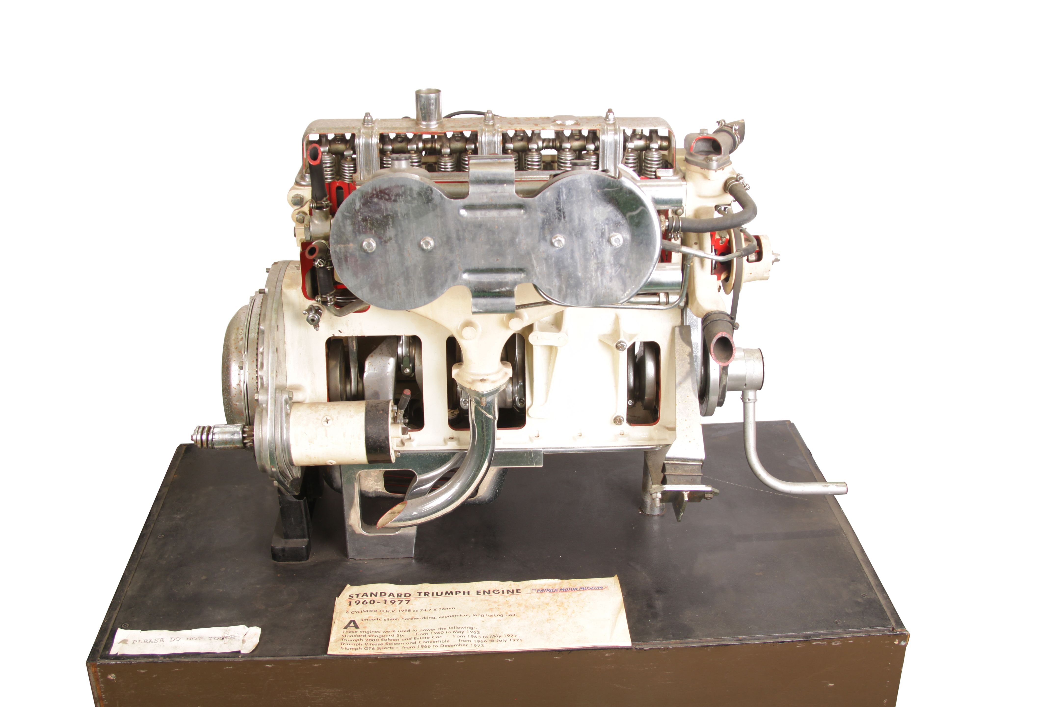 Bonhams Cars : A 'Standard Triumph' cut-away display engine,