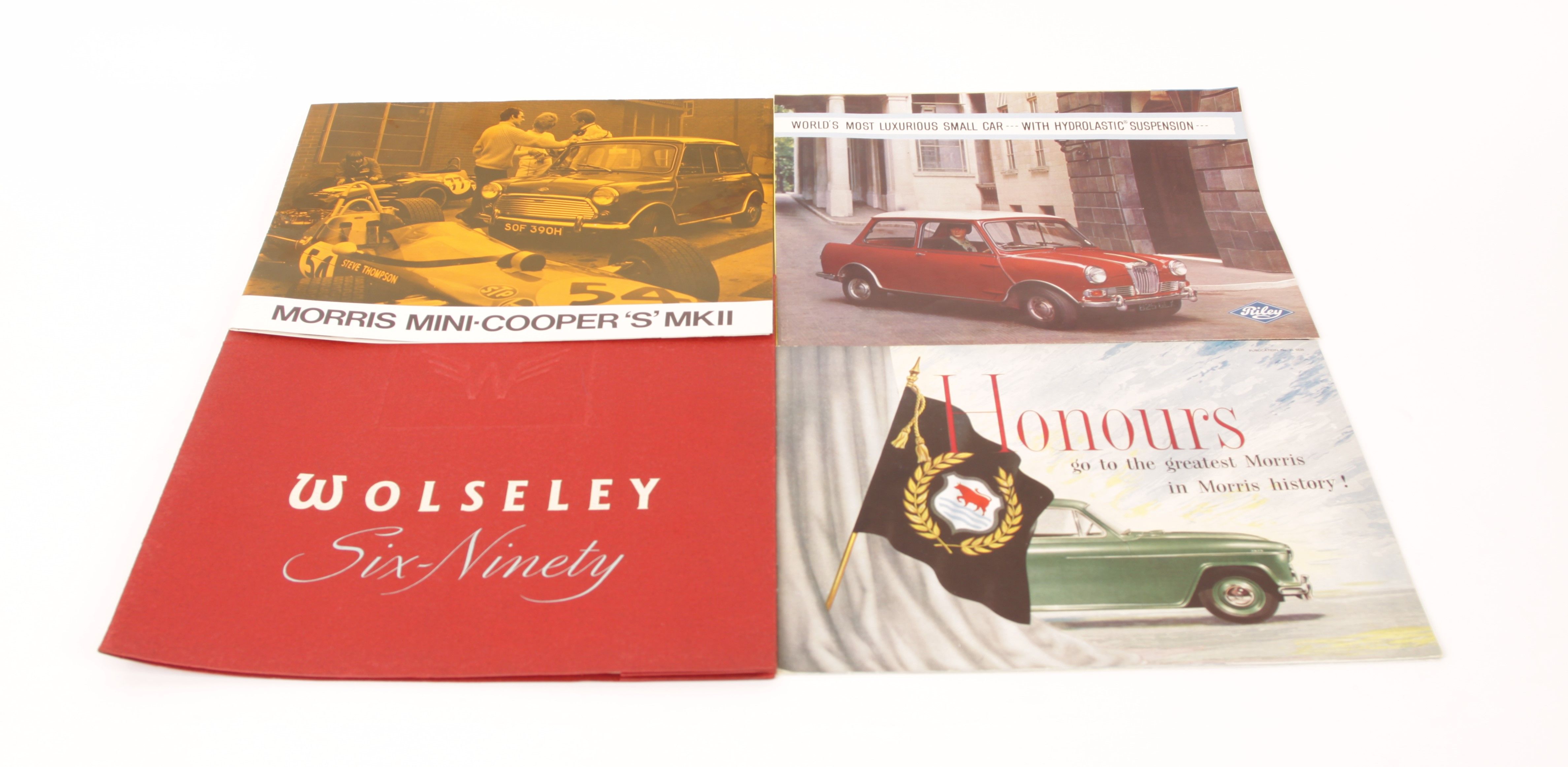 Bonhams Cars : Assorted sales brochures for Morris, Riley and Wolseley ...