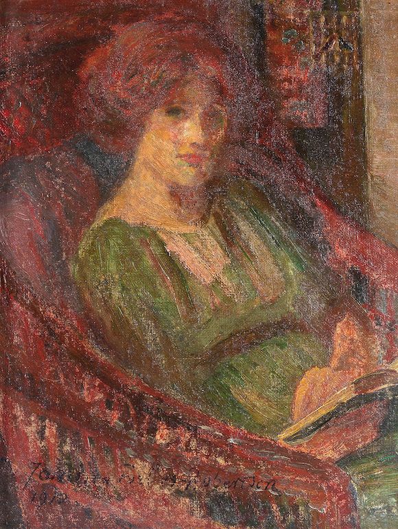 Bonhams : DUVAL (BARBARA) Portrait of Barbara Duval by Janina-Forbes ...