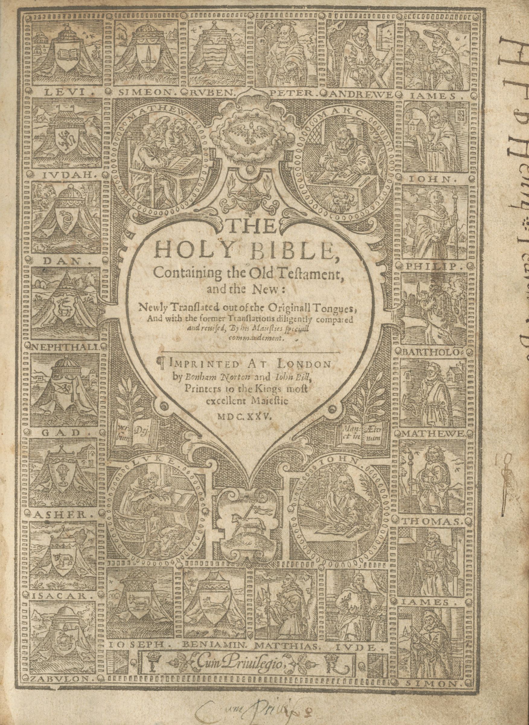 Bonhams : BIBLE, IN ENGLISH, AUTHORISED VERSION The Holy Bible ...