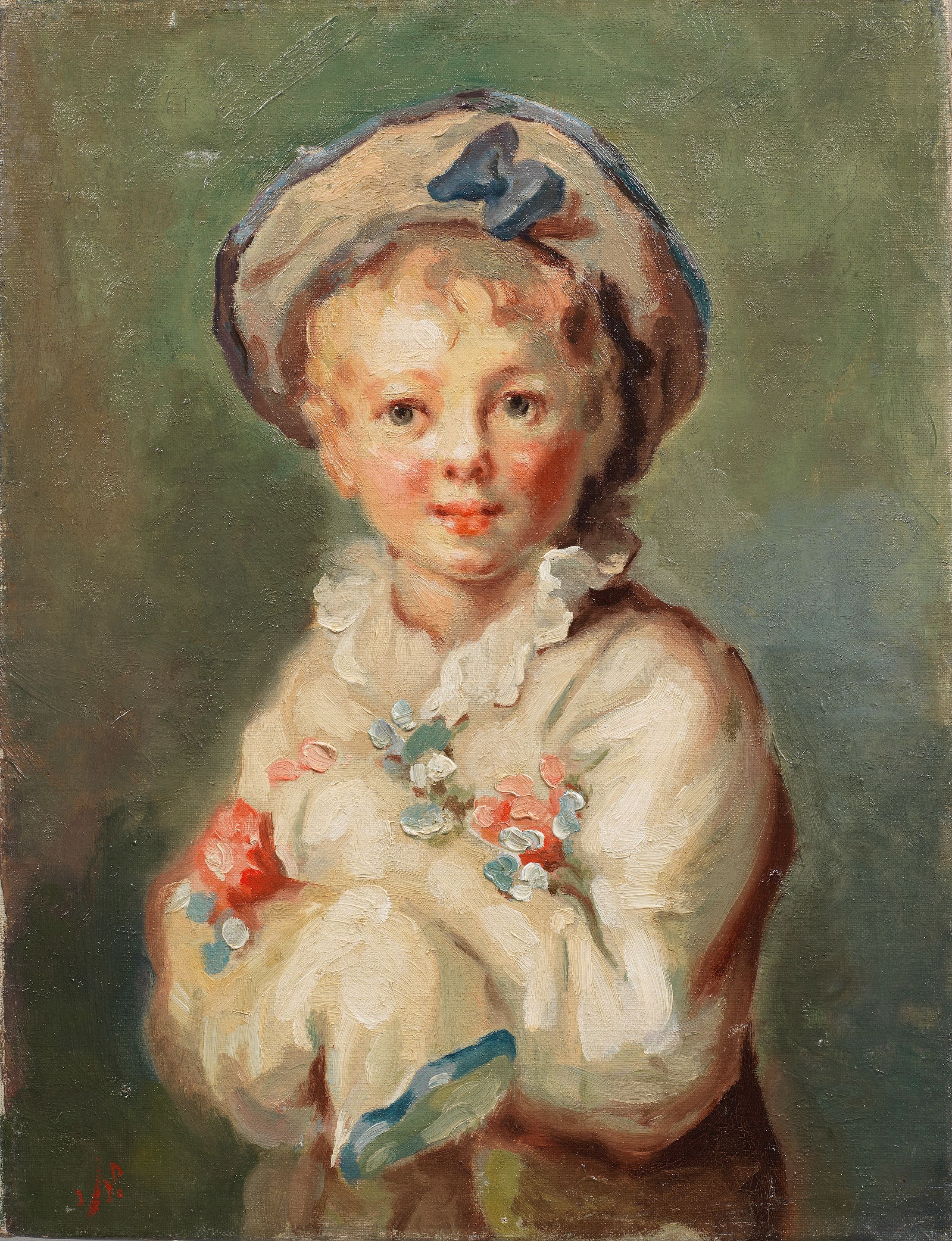 Bonhams : Jewad Selim (Iraq, 1919-1961) A Boy as Pierrot after Jean ...