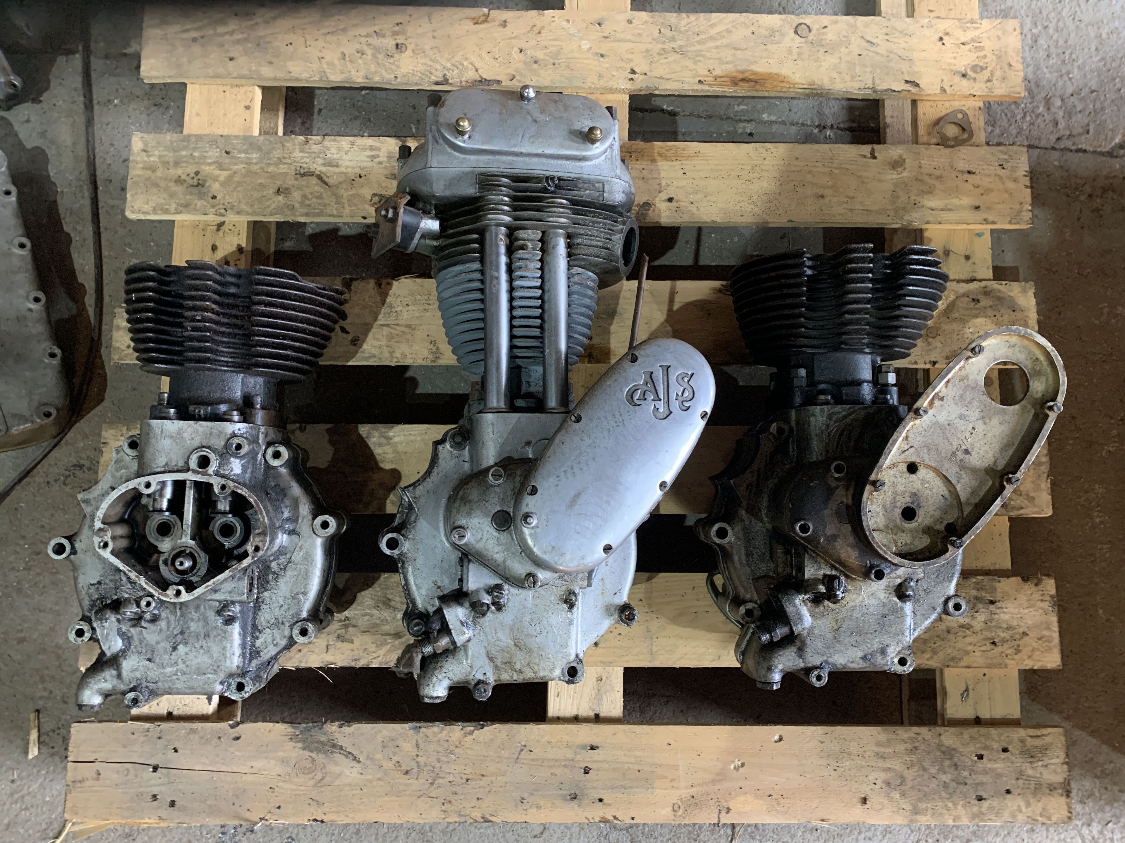 Bonhams Cars : An AJS engine