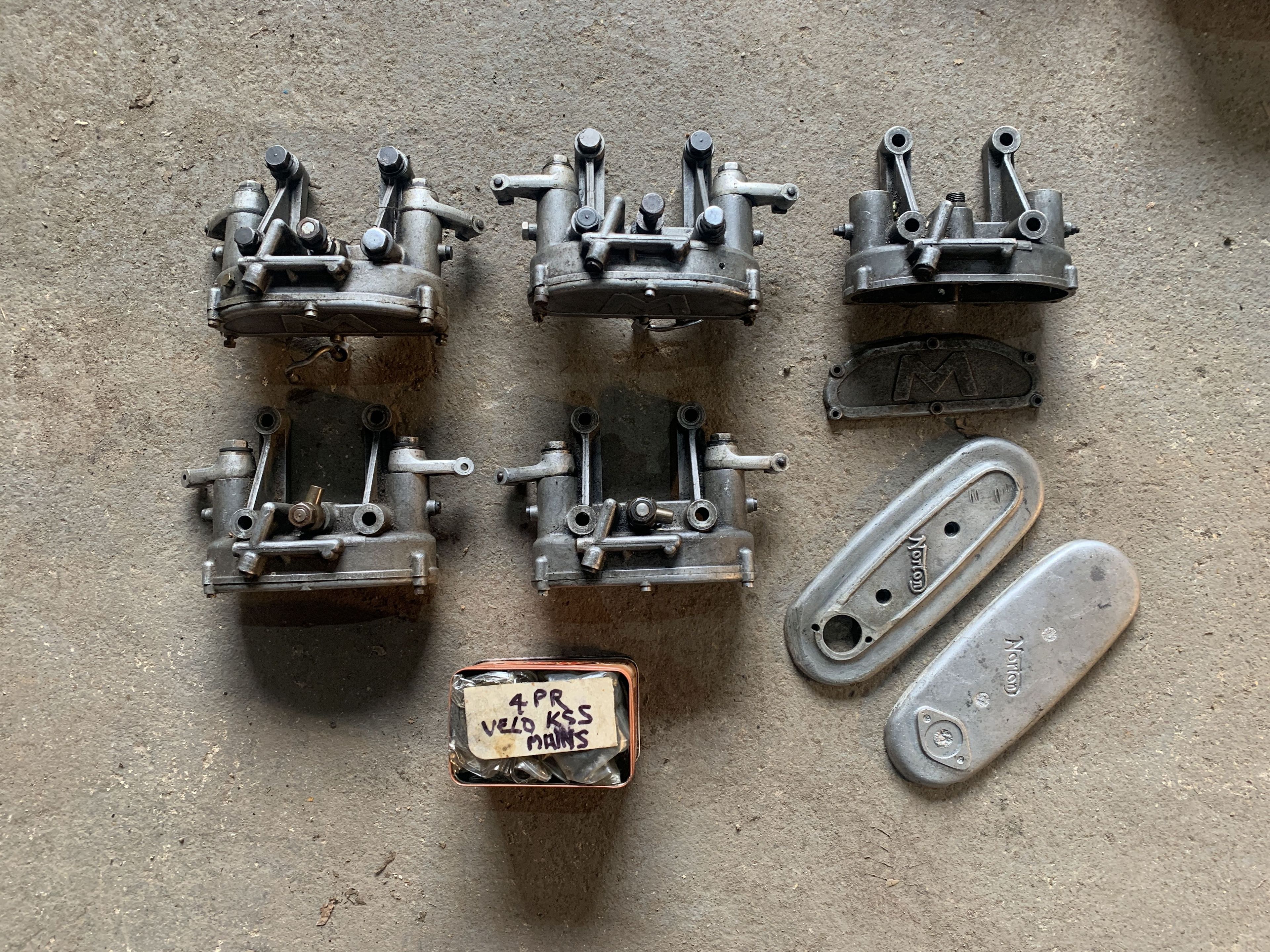 Bonhams Cars : A quantity of Matchless rocker boxes