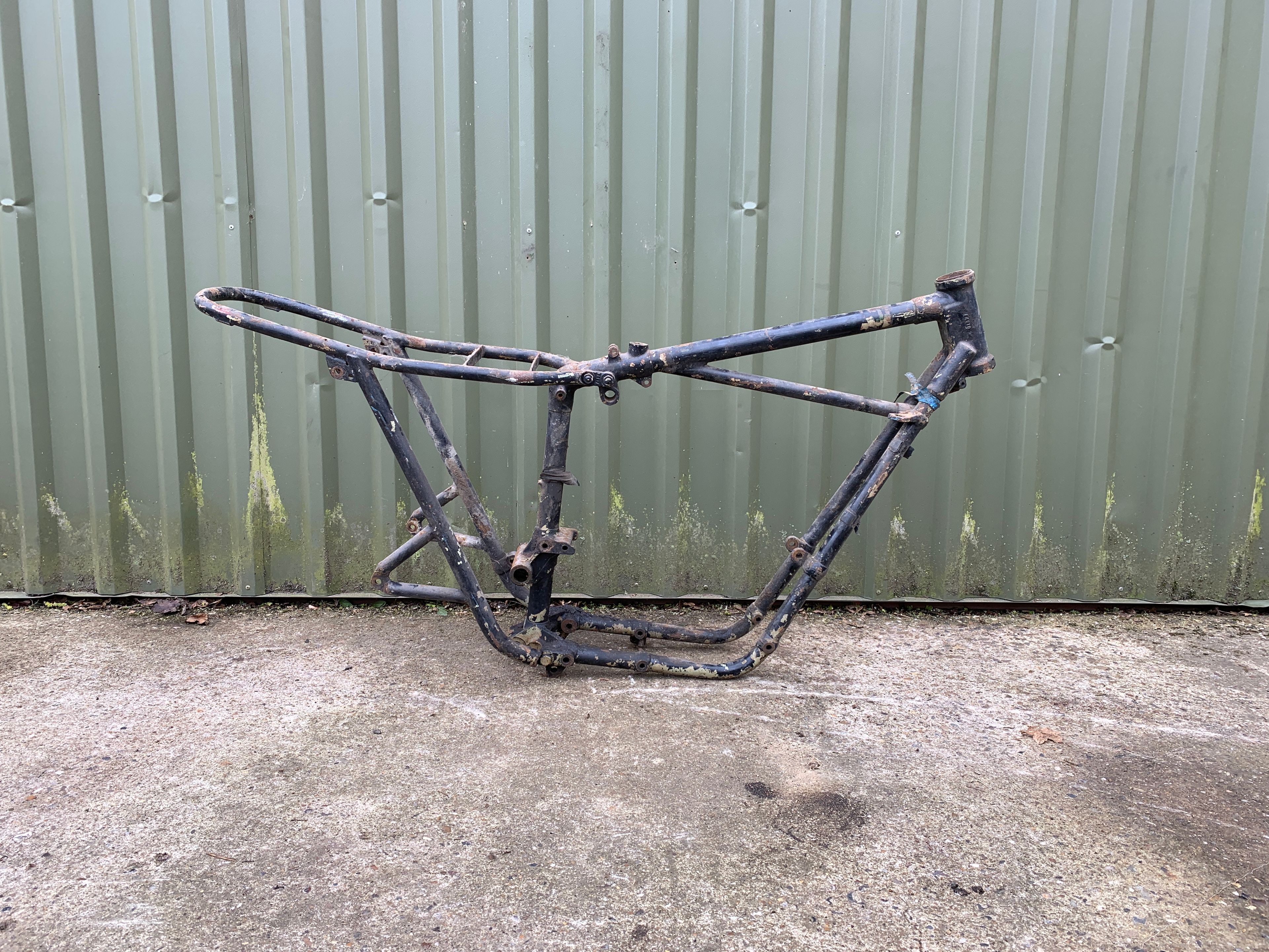 Bonhams Cars : A Pre-unit type Triumph Duplex frame