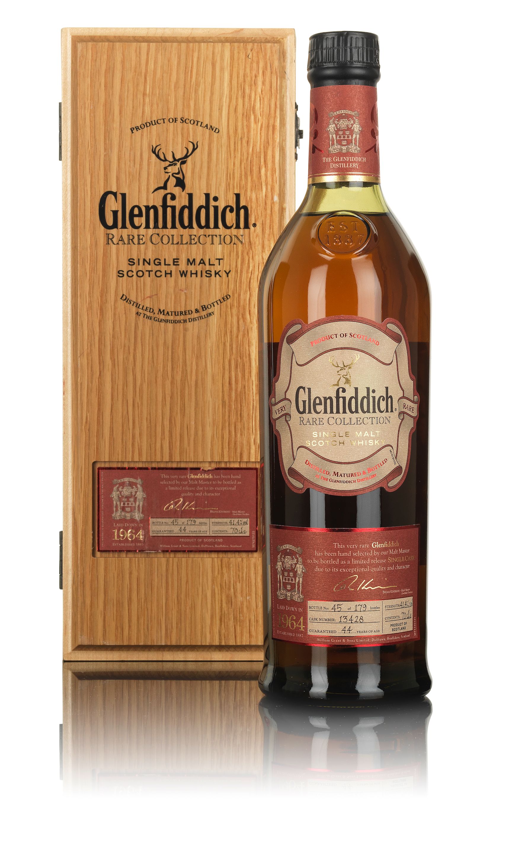 Bonhams : Glenfiddich Rare Collection-44 year old-1964