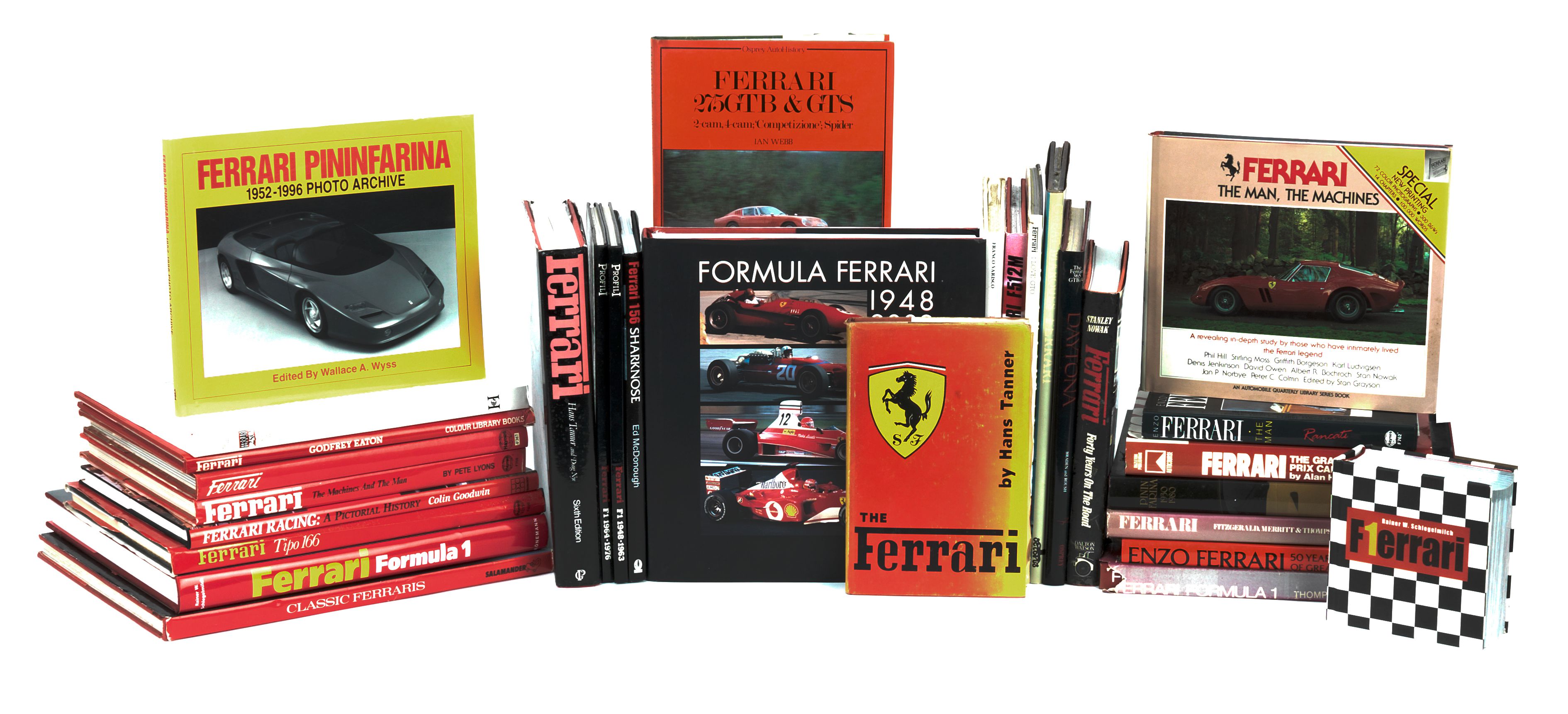 Bonhams Cars : Books relating to Ferrari, ((Qty))