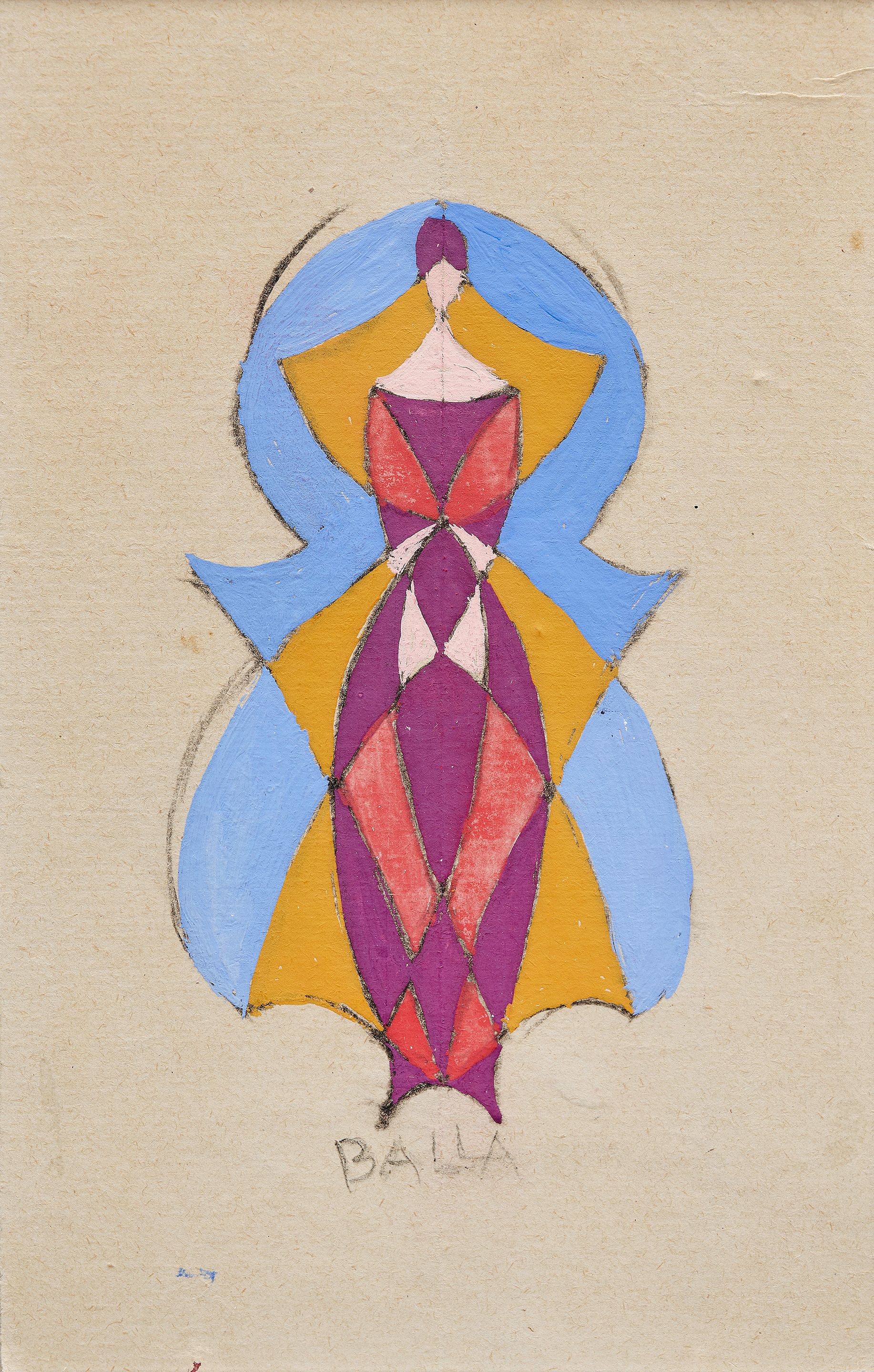 Bonhams : GIACOMO BALLA (1871-1958) Figura nella luce (Executed circa 1925)