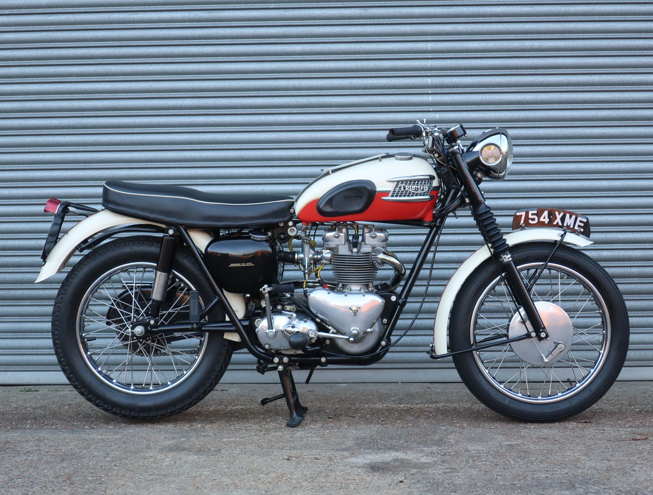 Bonhams Cars : The first duplex-framed Trophy built, 1960 Triumph 649cc ...