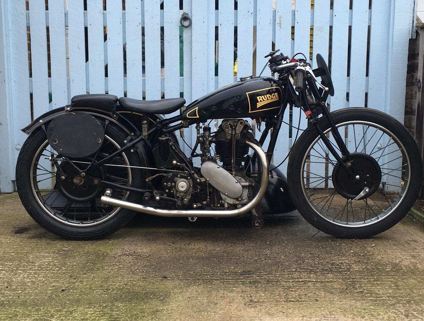 Bonhams Cars : 1936 Rudge 499cc Ulster Sprint Motorcycle Combination ...