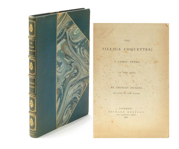 Bonhams : DICKENS (CHARLES) The Village Coquettes: A Comic Opera. In ...