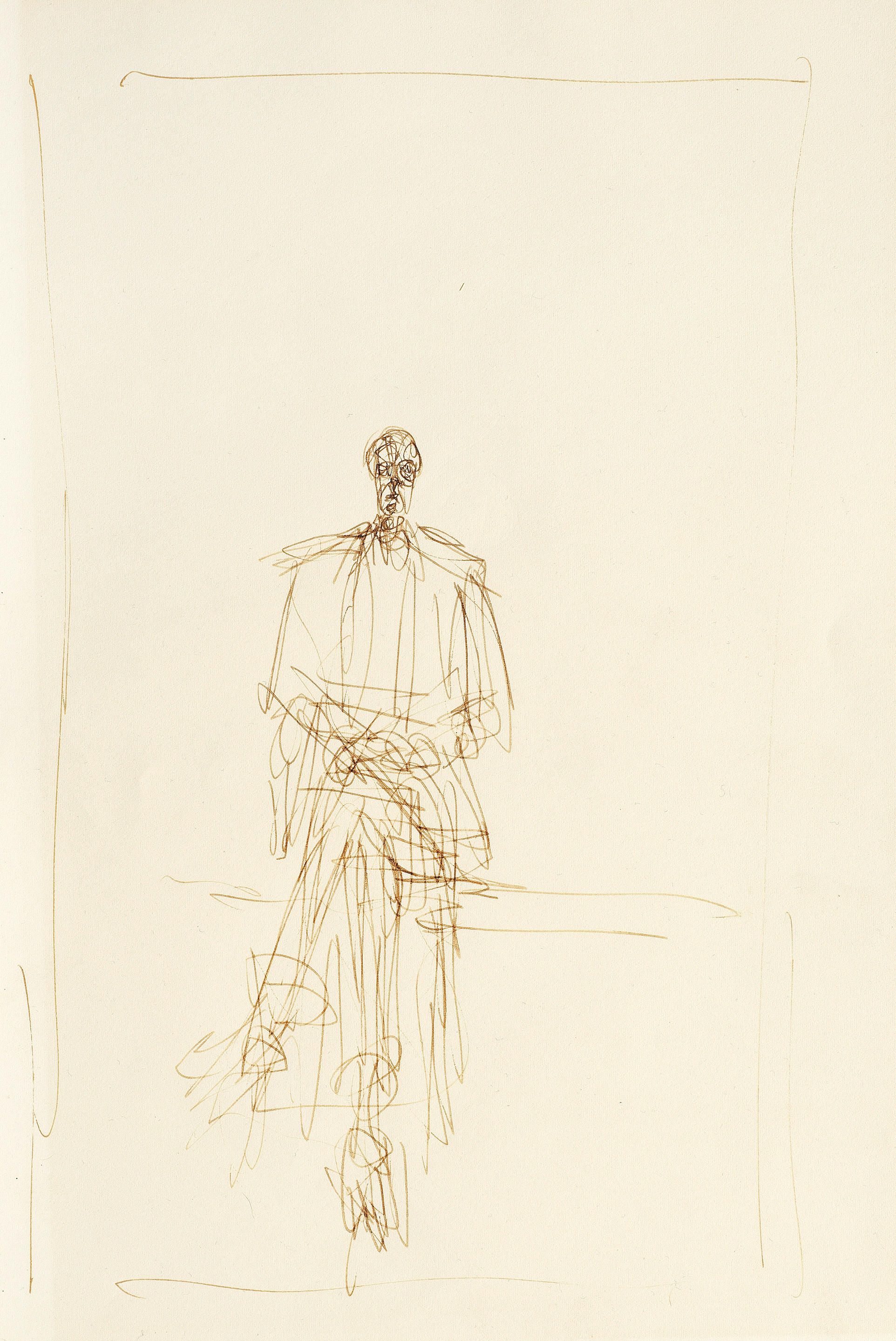 Giacometti Gesture Drawings