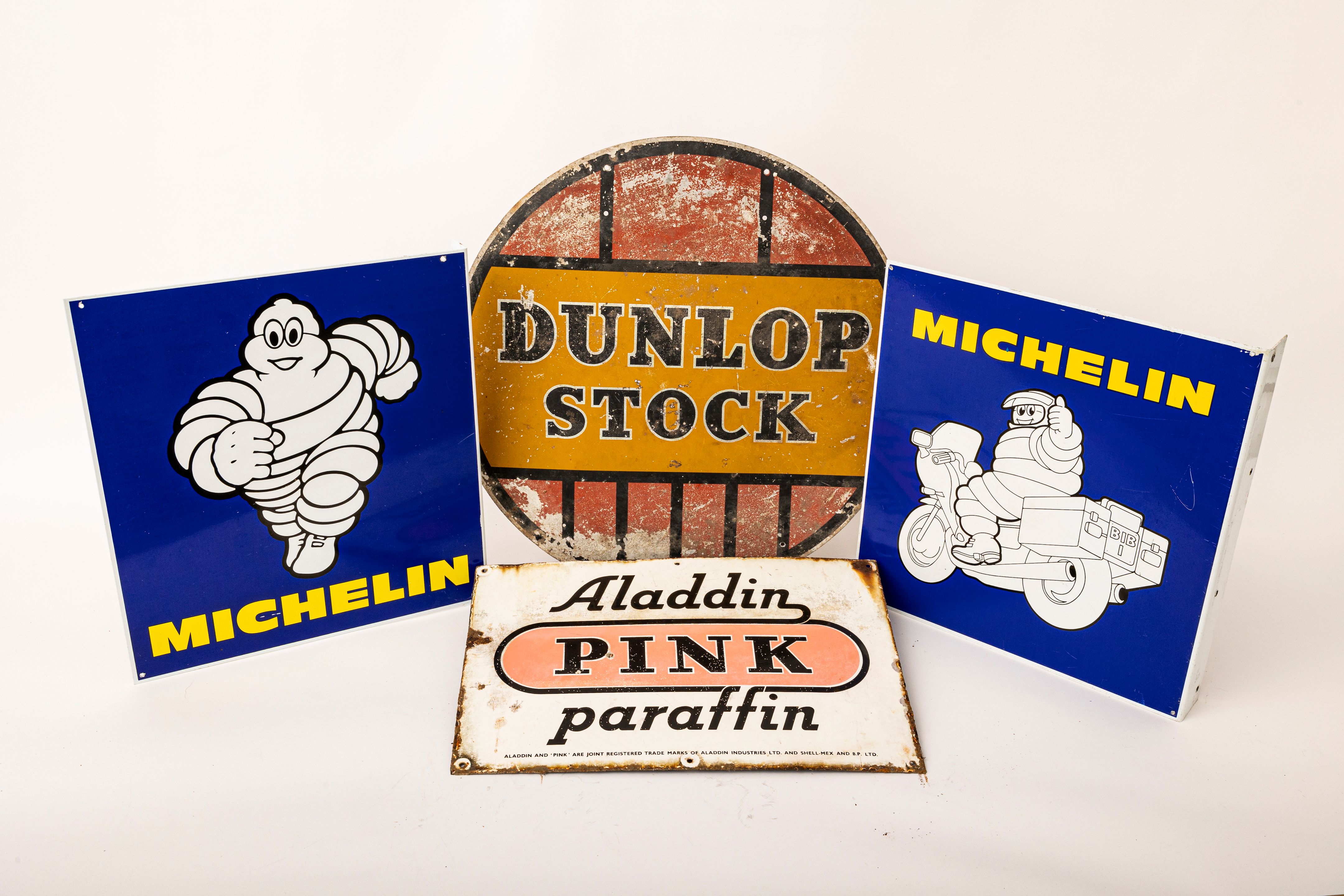 Bonhams Cars : Four Shop display signs