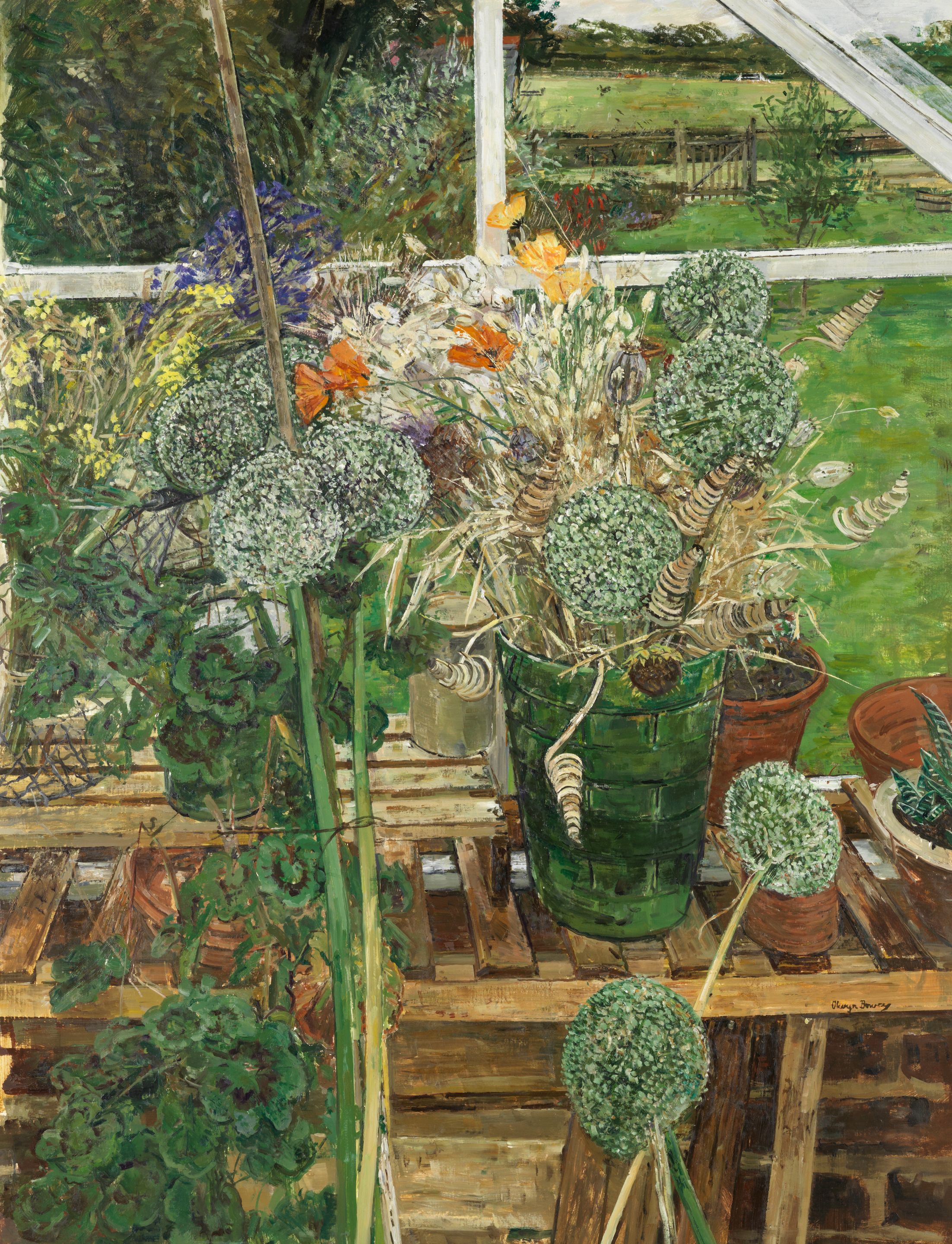 Bonhams : Olwyn Bowey R.A. (British, born 1936) Flowerpiece