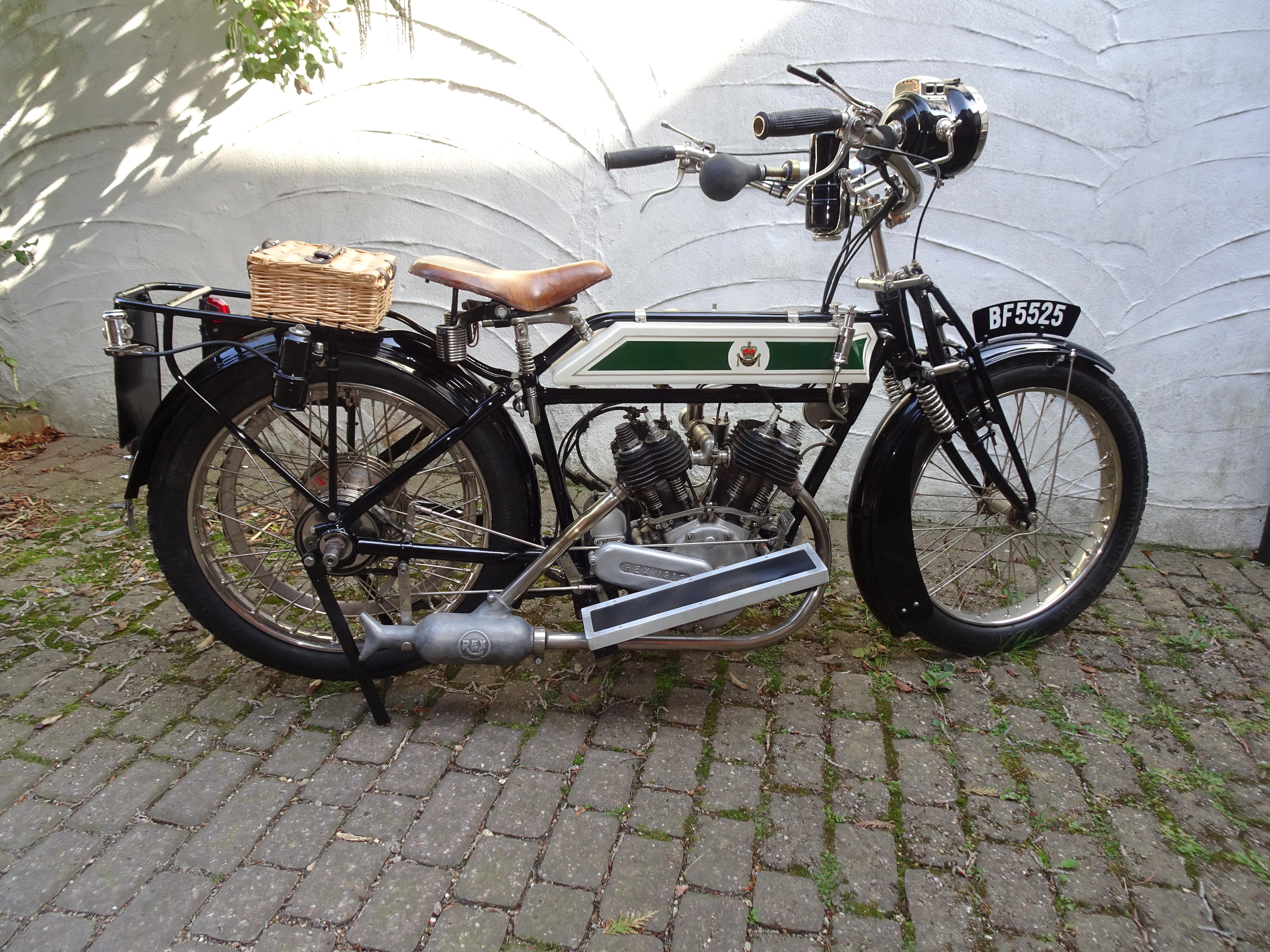 Bonhams Cars : 1913 Rex 896cc V-twin Frame no. 23276 Engine no. 10852