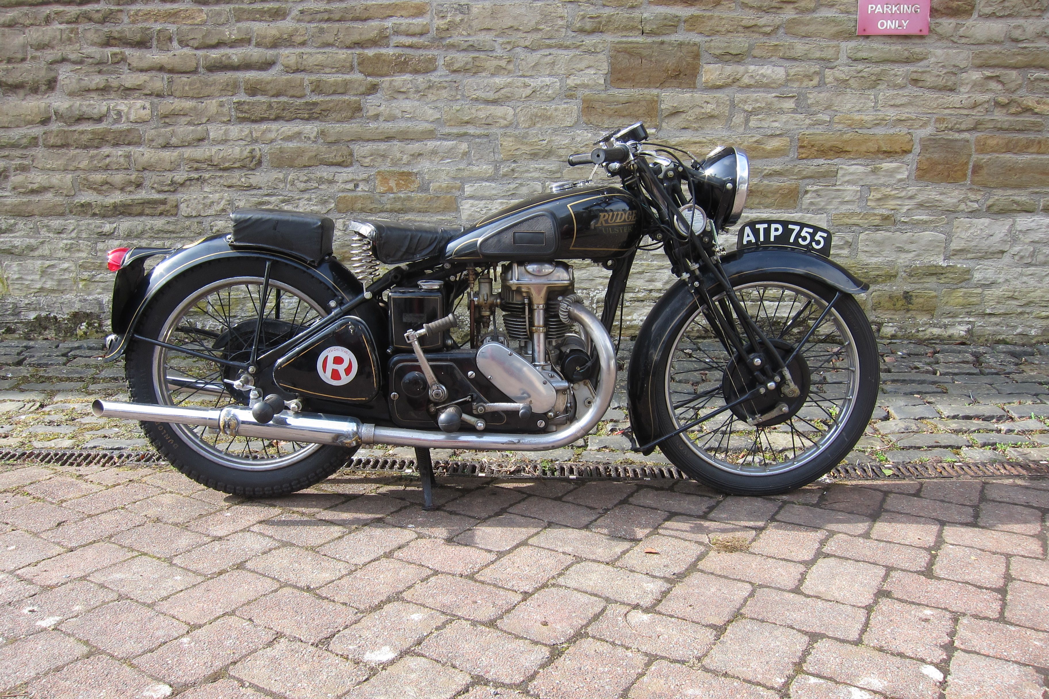 Bonhams Cars : 1937 Rudge 499cc Ulster Frame no. 61224 Engine no. U3010 ...