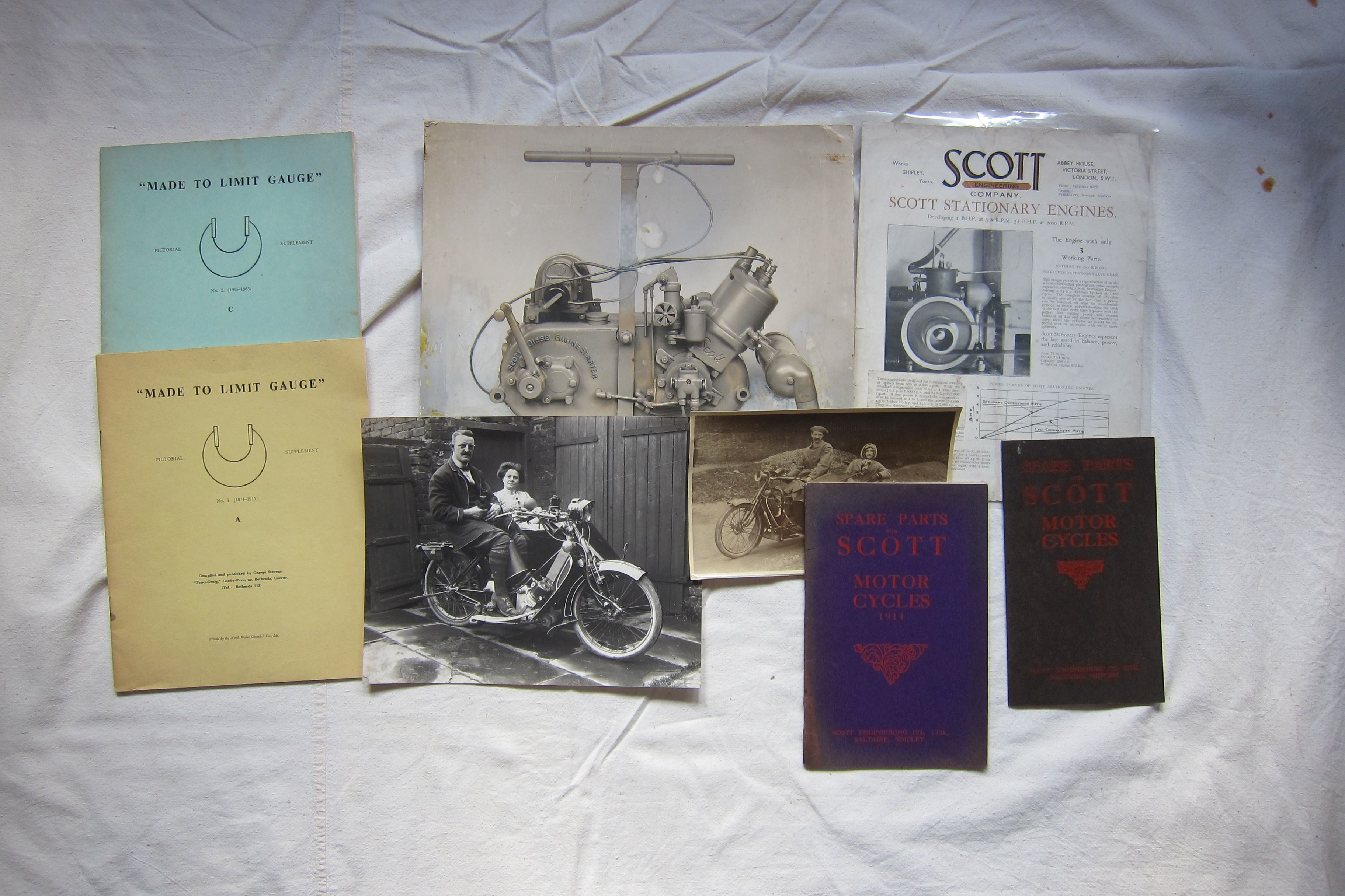 Bonhams Cars : Scott motorcycle literature