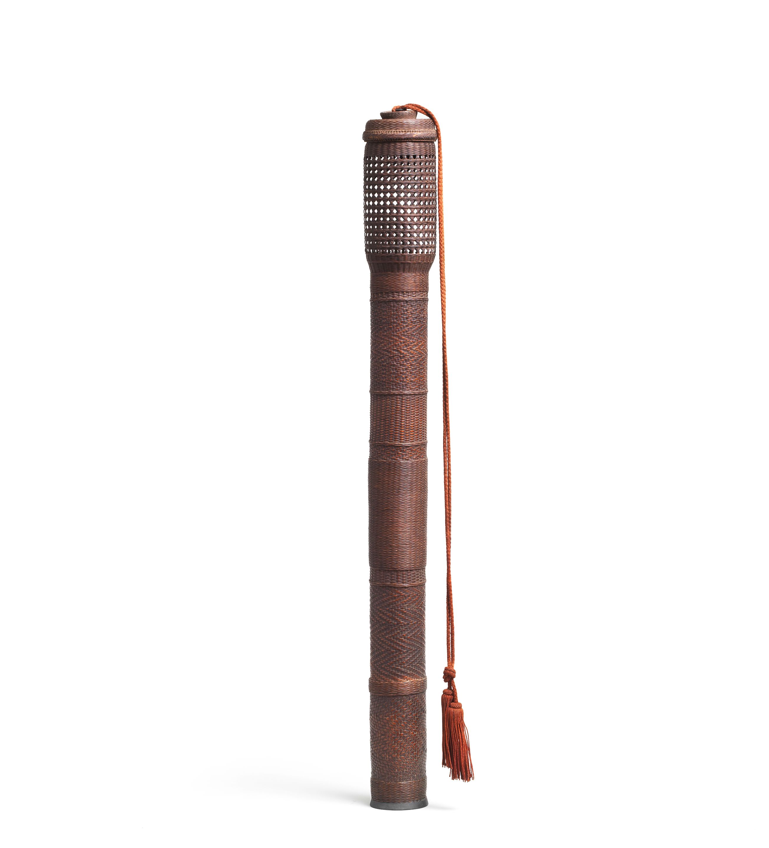 Bonhams : A SUSUDAKE BAMBOO QUIVER AND COVER Edo period (1615-1868 ...