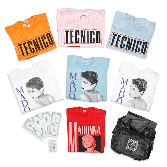 Bonhams : Madonna: A Collection of 'Who's That's Girl' Tour Memorabilia ...