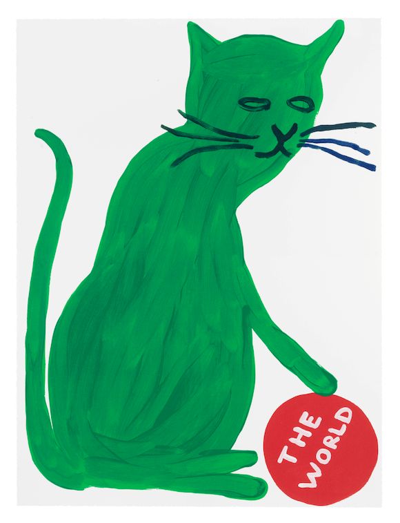 Bonhams : David Shrigley (British, born 1968) Untitled (Cat ...