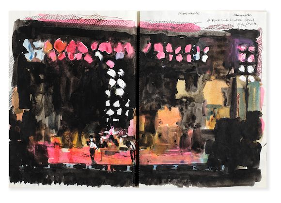 Bonhams : Ray Lowry (British, 1944-2008): A Sketchbook Containing ...