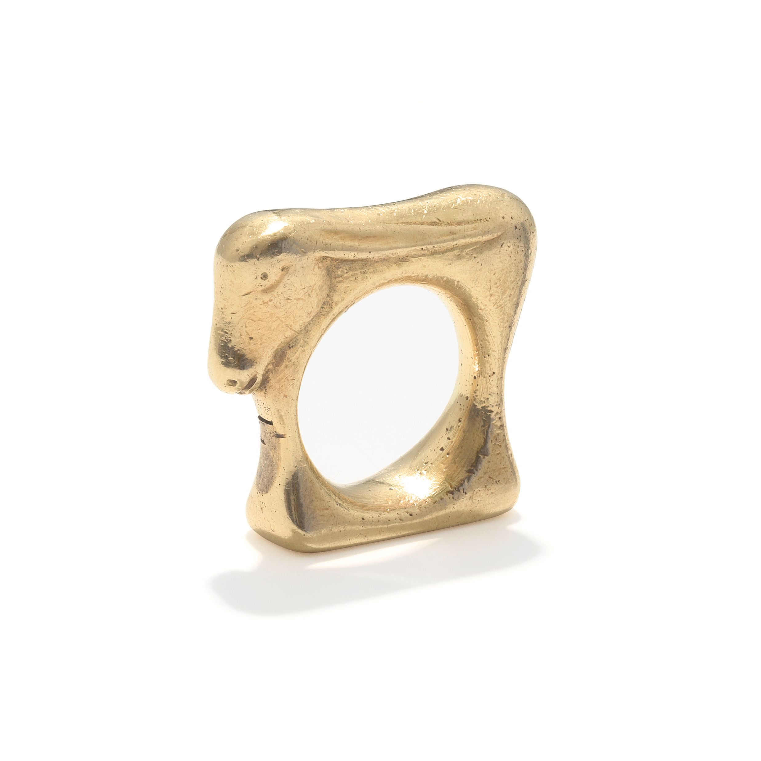 Bonhams : MOSHEH OVED GOLD DONKEY RING, CIRCA 1950