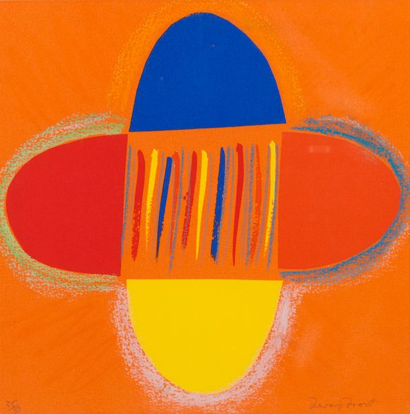 Bonhams : Sir Terry Frost R.A. (British, 1915-2003) Orange and Blue ...