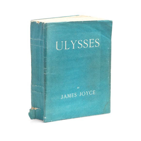 Bonhams : JOYCE (JAMES) Ulysses, NUMBER 623 OF 750 COPIES ON HAND-MADE PAPER, Paris, Shakespeare ...