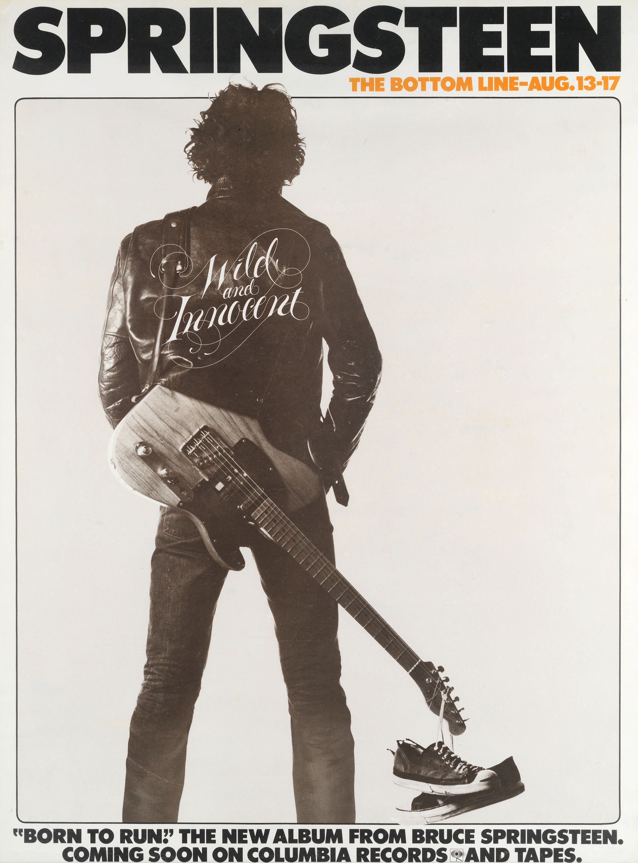 Bonhams : Bruce Springsteen A Poster For Appearances At The Bottom Line ...