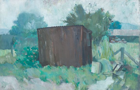 Bonhams : John Boyd RP RGI (British, 1940-2001) Thunderbox 61 x 91.5 cm ...