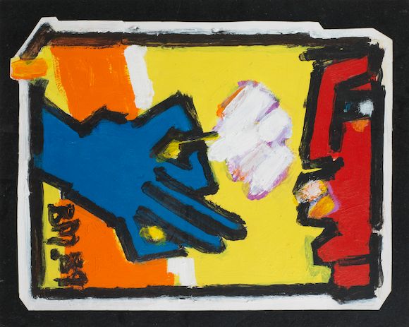 Bonhams : Bashir Mirza (Pakistani, 1941-2000) Untitled