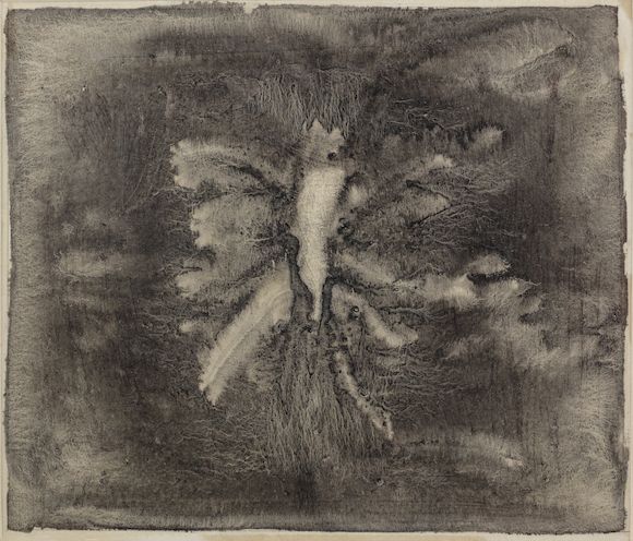 Bonhams : Jyoti Swaroop (Indian, B. 1939) JS 365 framed dimensions: 50. ...