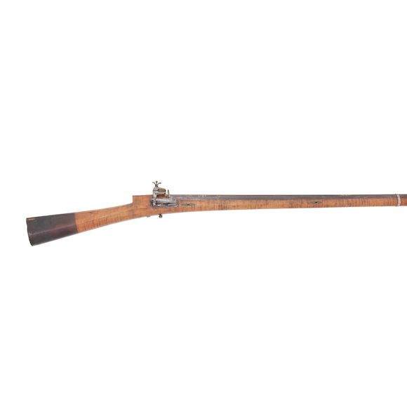Bonhams : A Turkish 28-Bore Miquelet-Lock Rifle (Shishana)