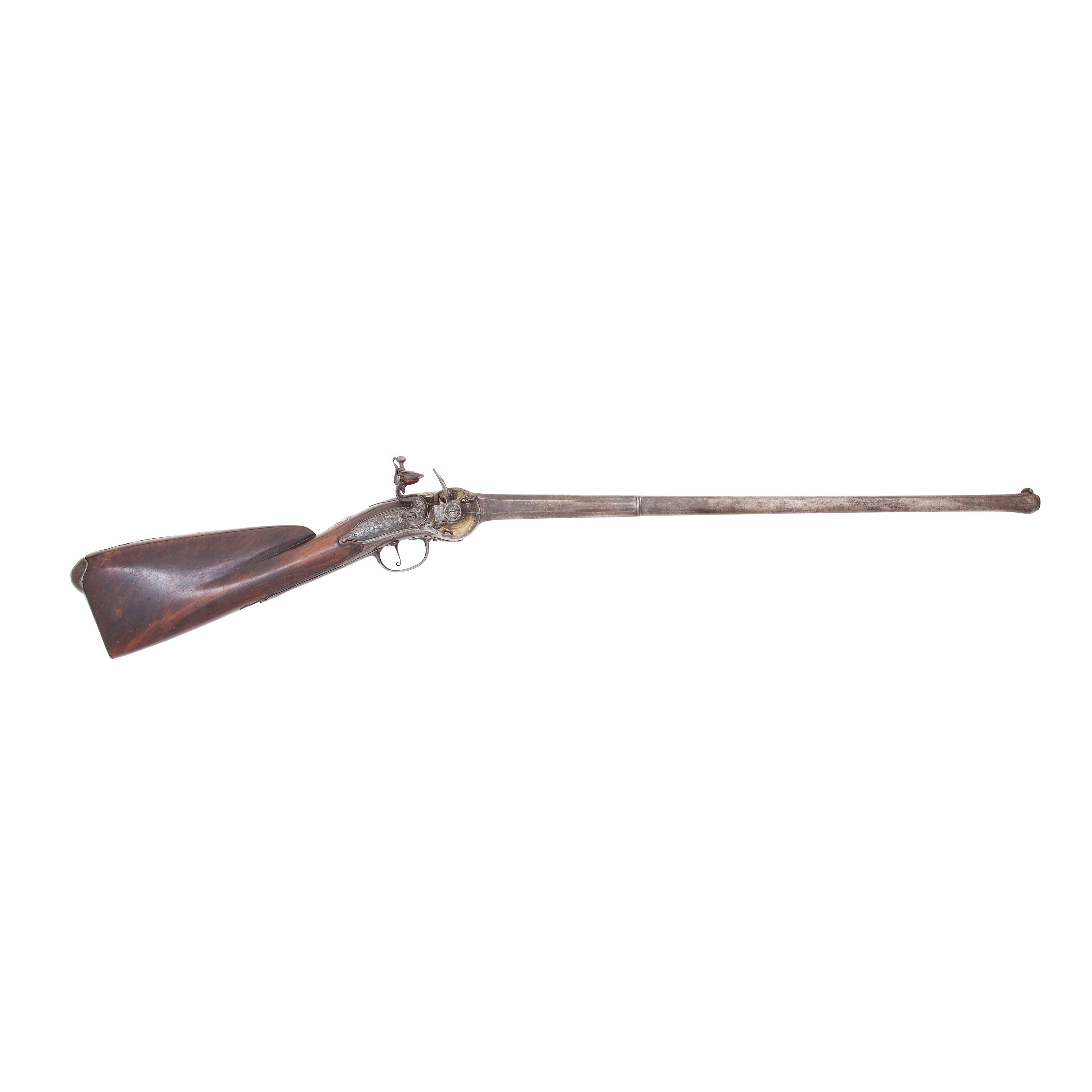 Bonhams : A Very Rare 32-Bore English Flintlock Breech-Loading ...