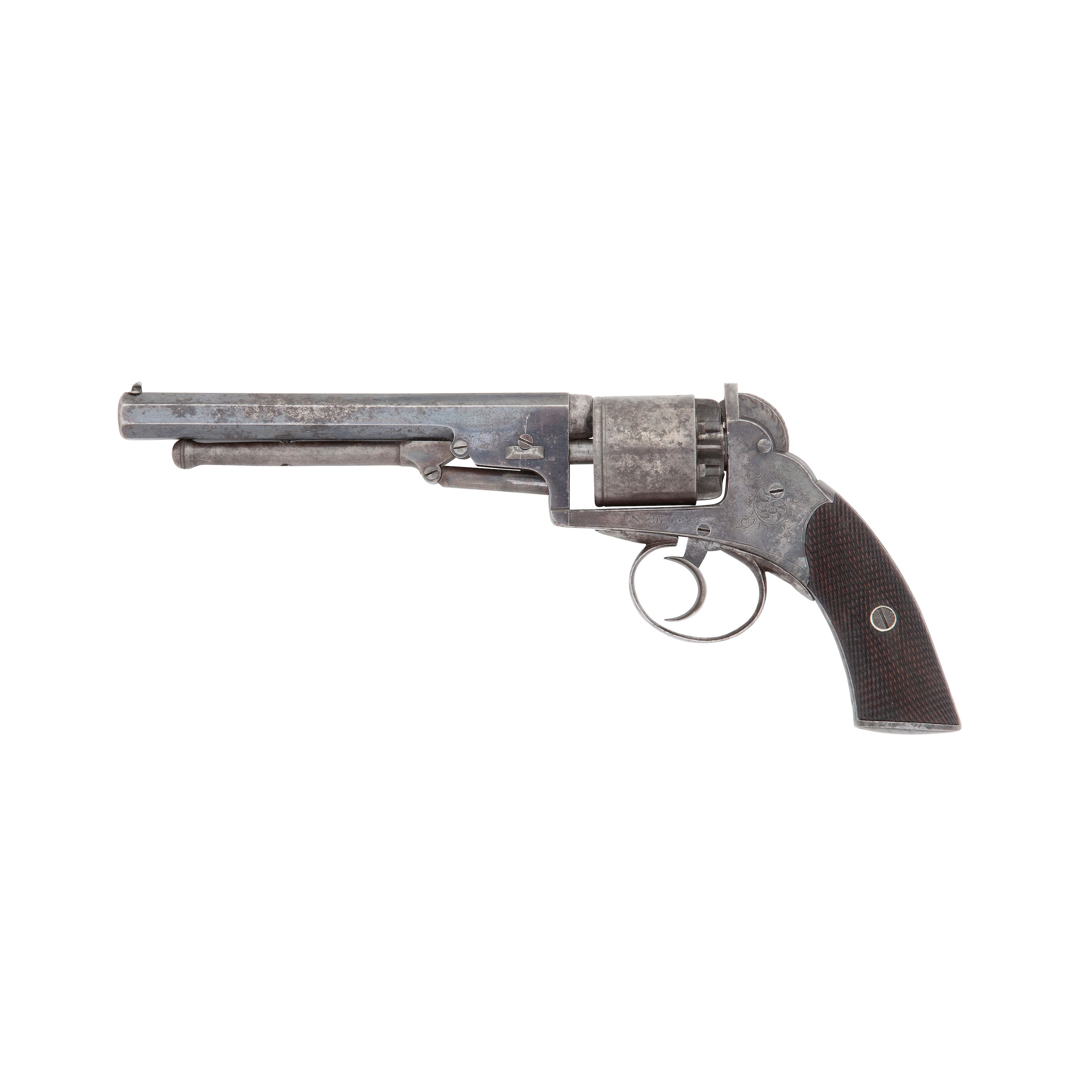 Bonhams : A 54-Bore Percussion Self-Cocking Five-Shot Revolver Of ...