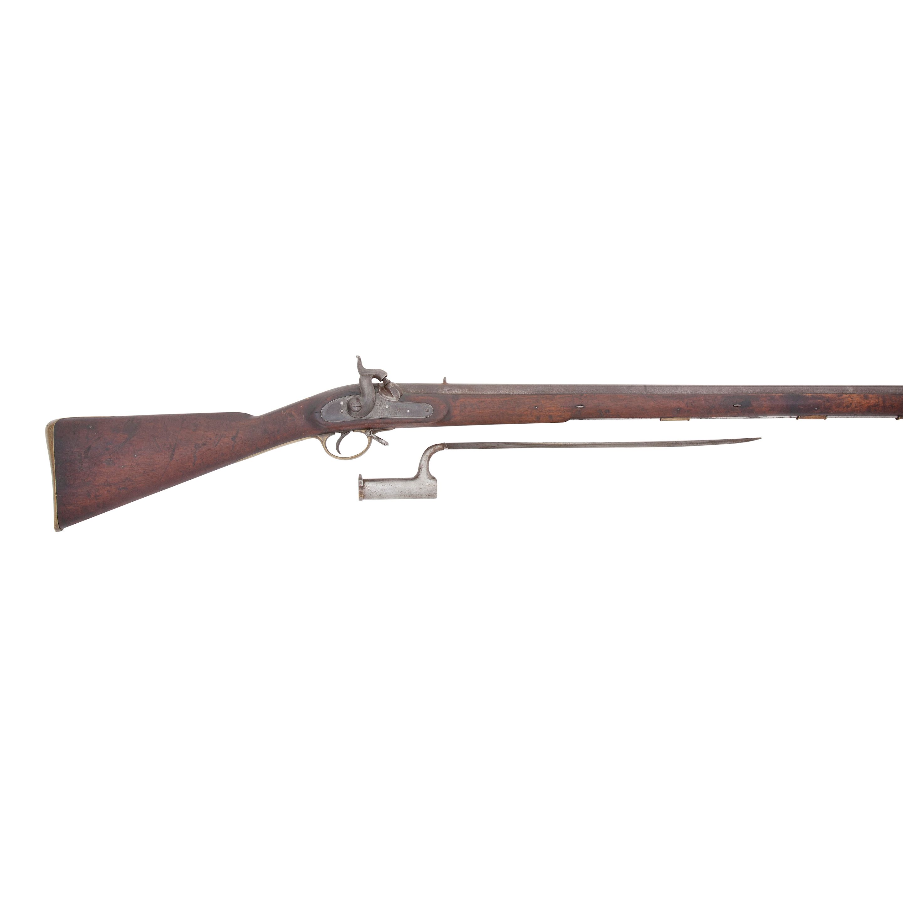 Bonhams : A 10-Bore Percussion 1842 Pattern Sea Service Musket (2)