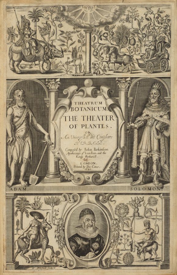 Bonhams : PARKINSON (JOHN) Theatrum Botanicum: The Theater of Plants or ...
