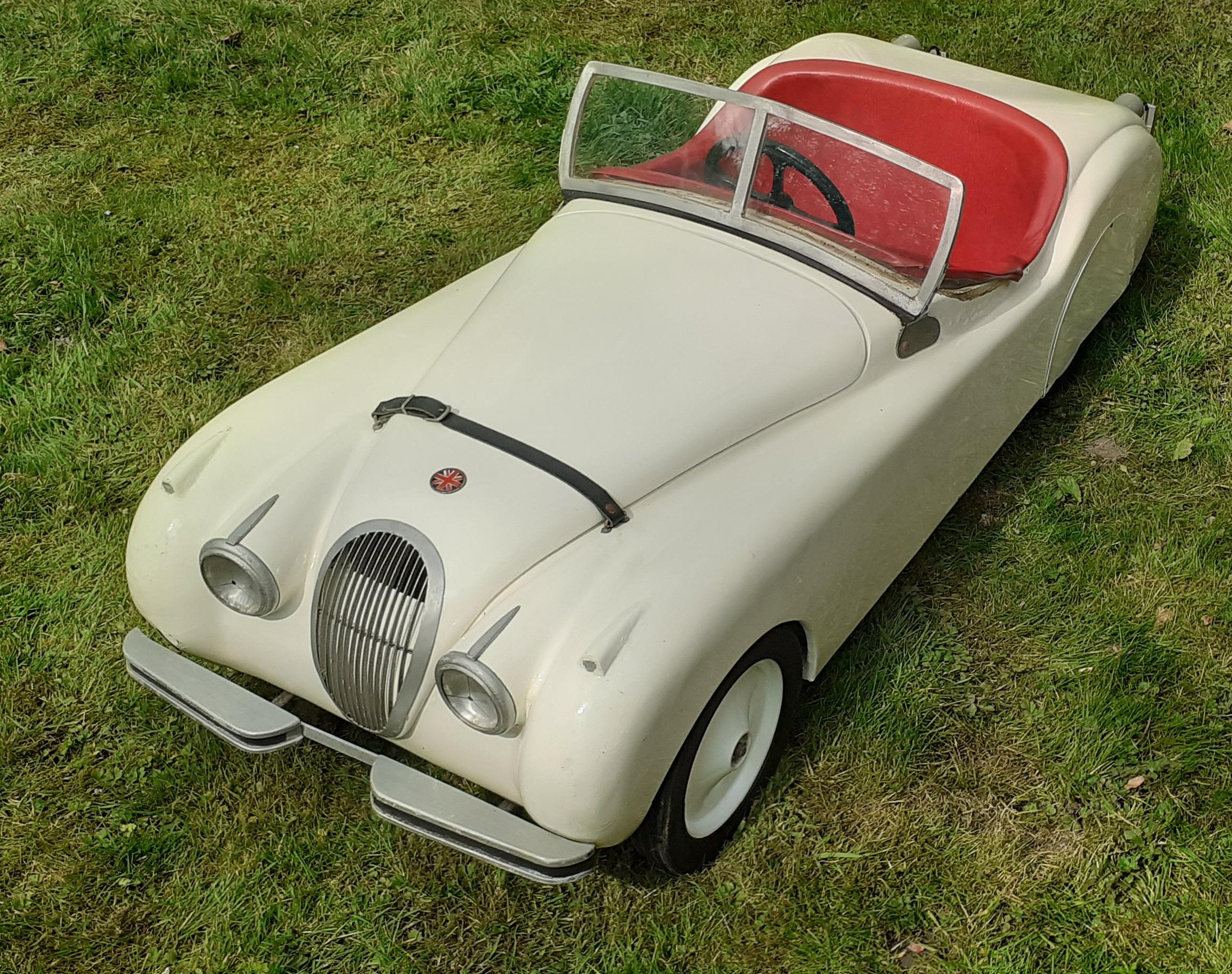 Bonhams Cars A Unique Scratch Built Jaguar Xk120 Pedal Car By Norman